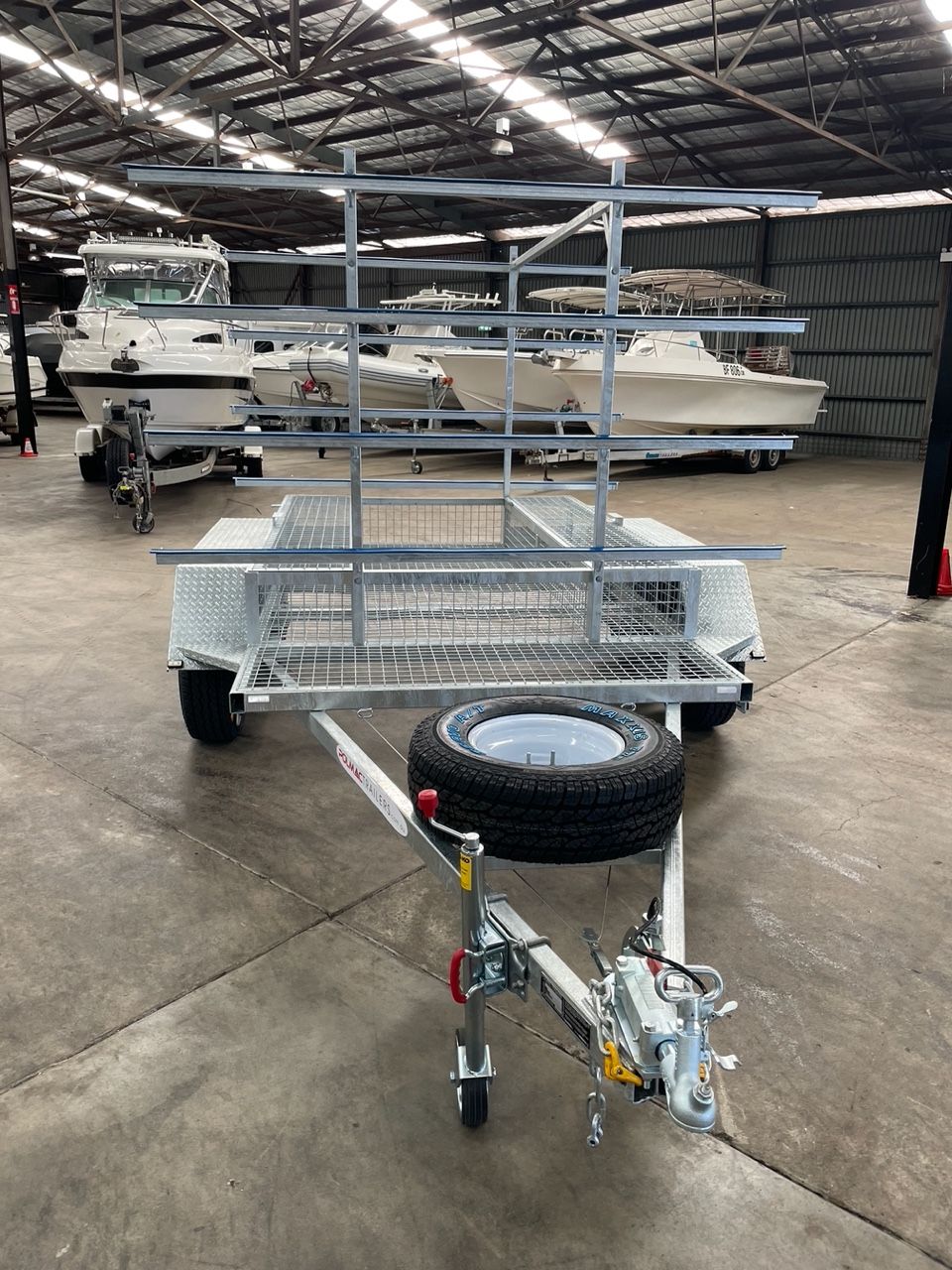 Tandem Kayak / Canoe / Paddle Board Off Road Trailer