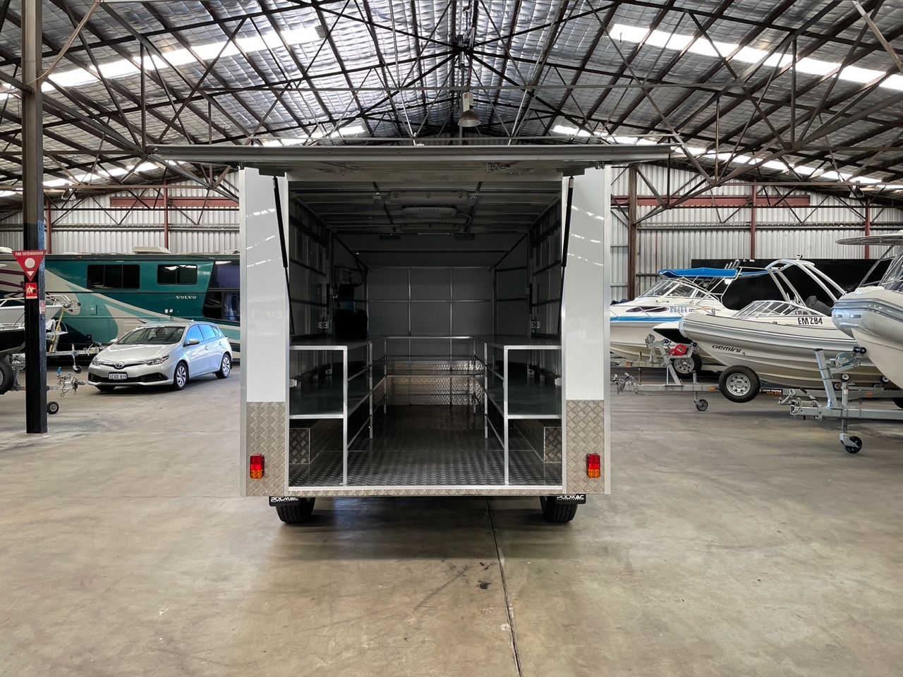 12 x 7 Heavy Duty Tandem Axle Enclosed Trailer