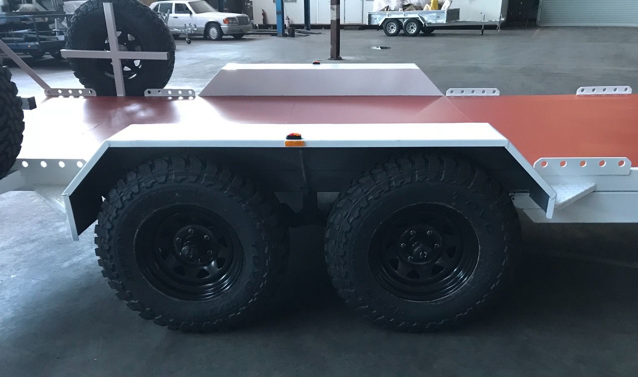 16.5 x 7 Off Roader Car Trailer