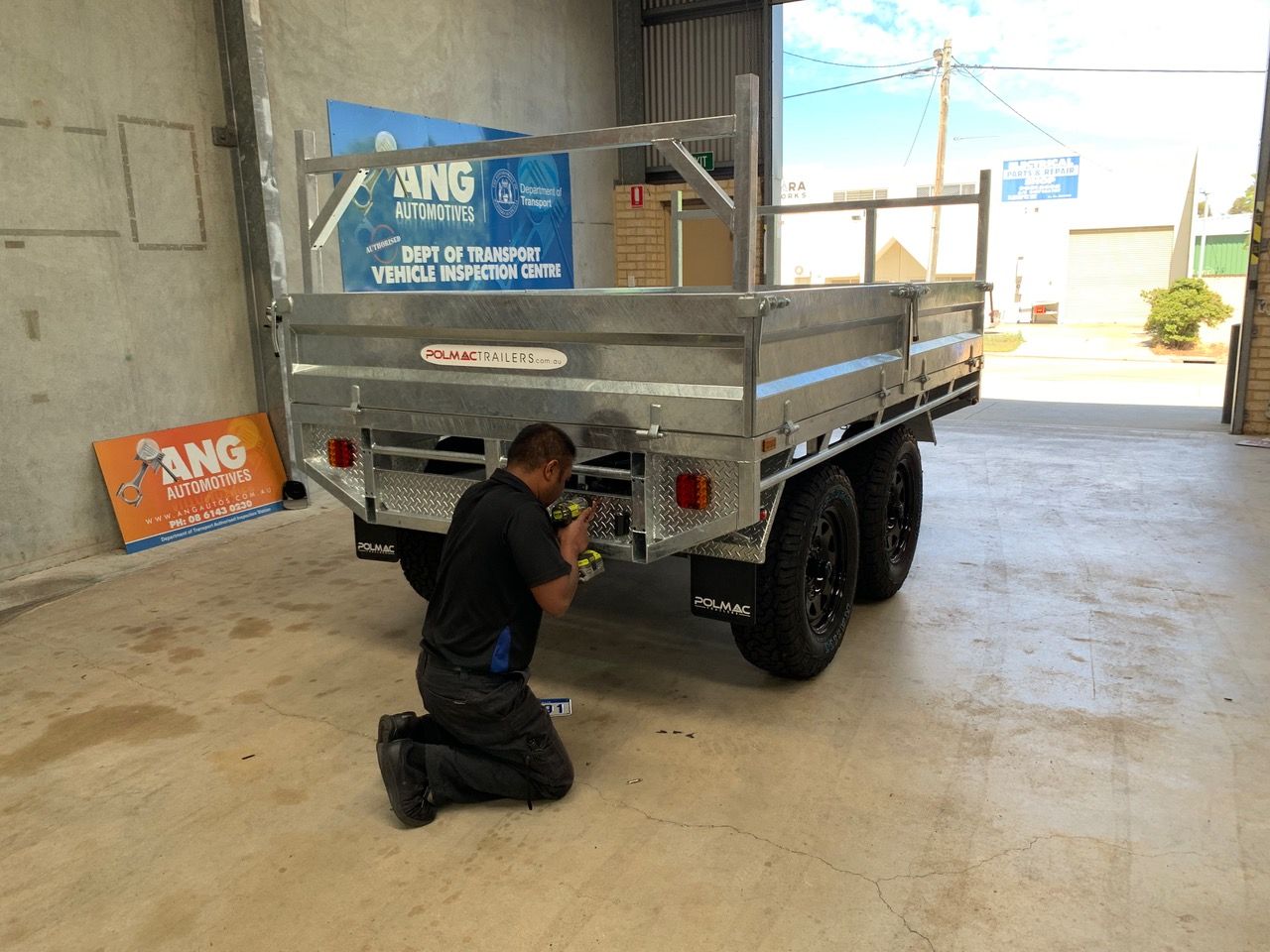 12 x 6 Single Axle ATV Off Roader Buggy Trailer