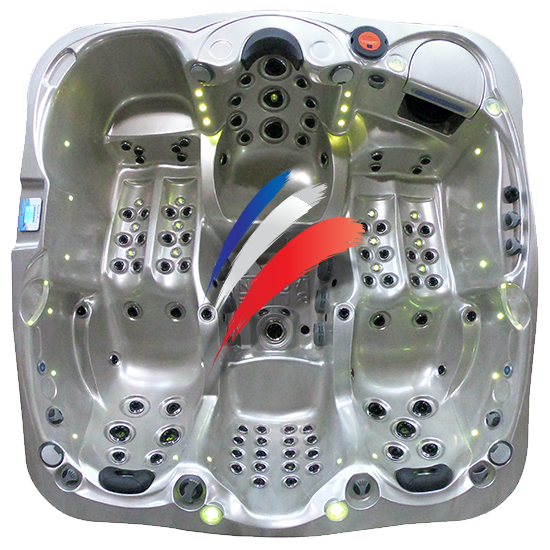 Spa LAGOON 4 places | 2 allongées | 110 jets massants