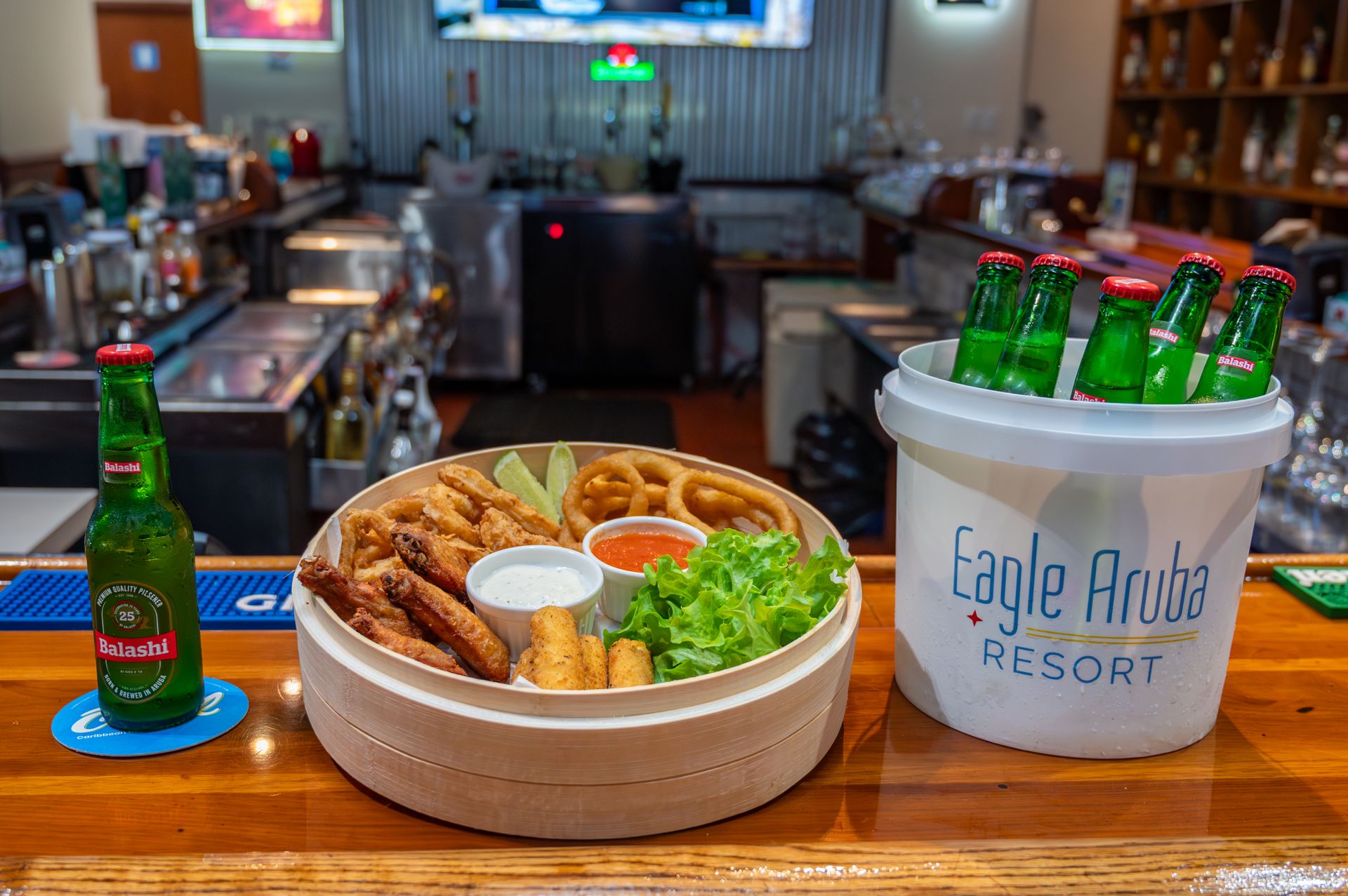 Double Down Sports Bar & Grill at Eagle Aruba Resort
