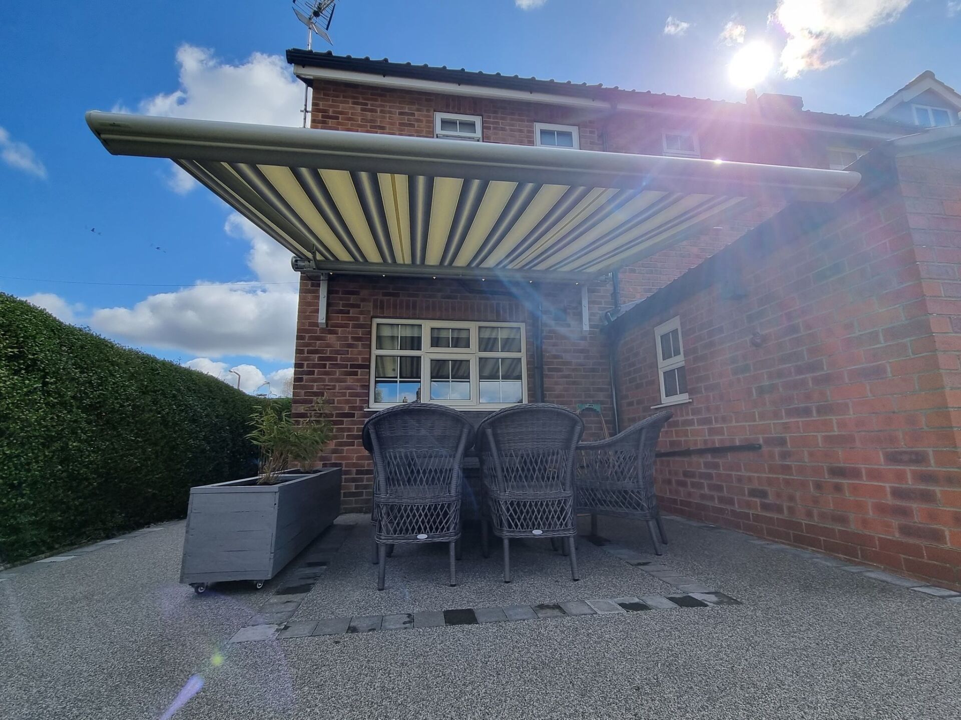 Gibson Canopies York | Awnings, Parasols, Pergolas, Glass Verandas & Rooms