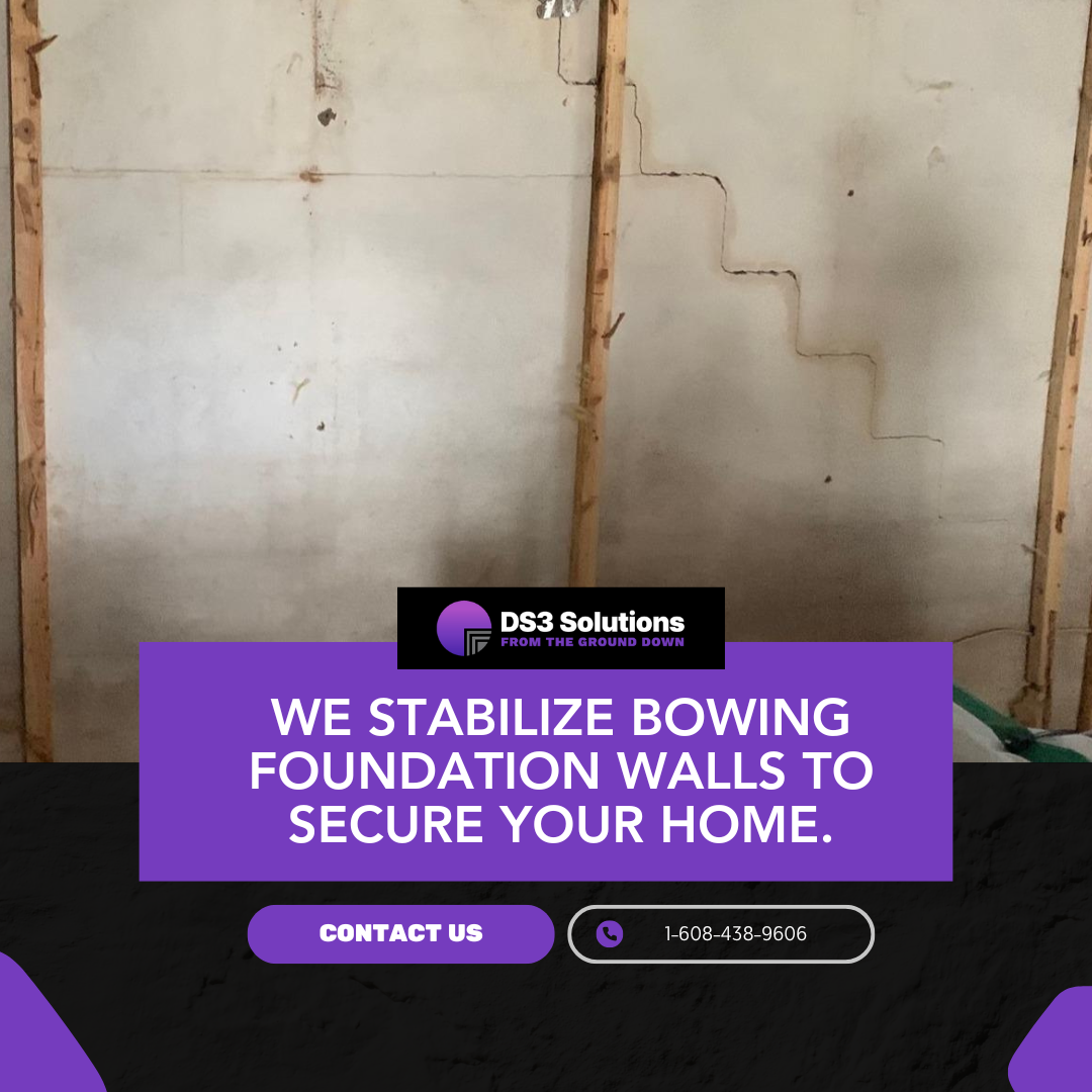 Foundation Wall Stabilization Madison, Wi | DS3 Solutions