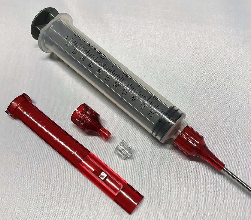 Collapsible Syringe Rack for 60cc Monoject Toomey