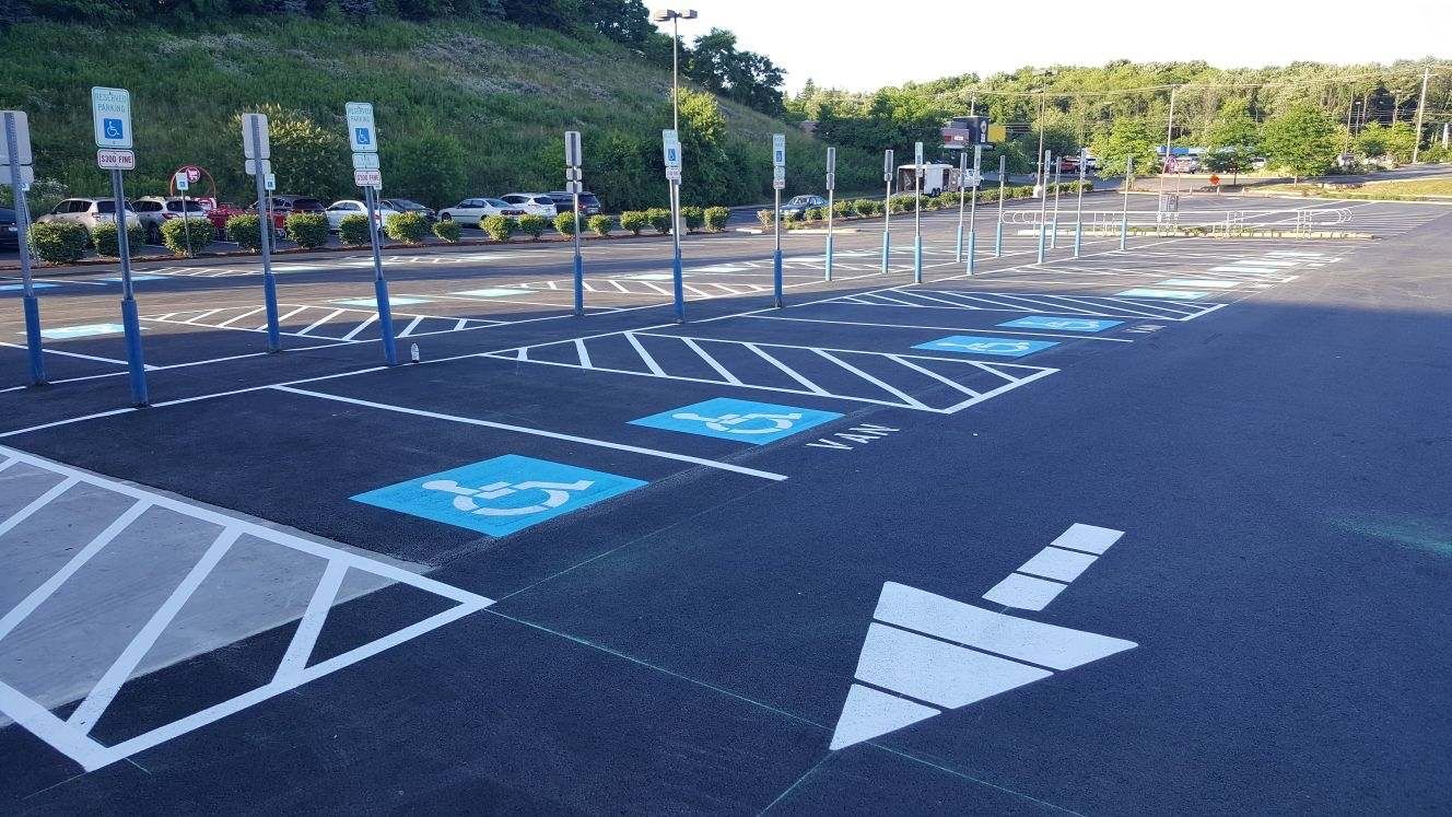 ADA Parking Markings | Casmac Line Striping