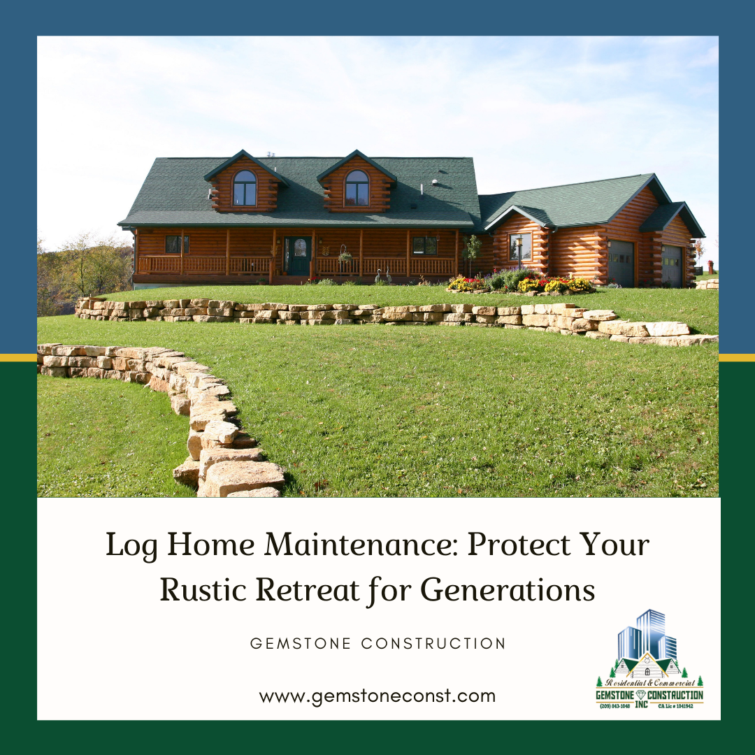 Preserve Your Rustic Log Cabin Home with Expert Maintenance Tips