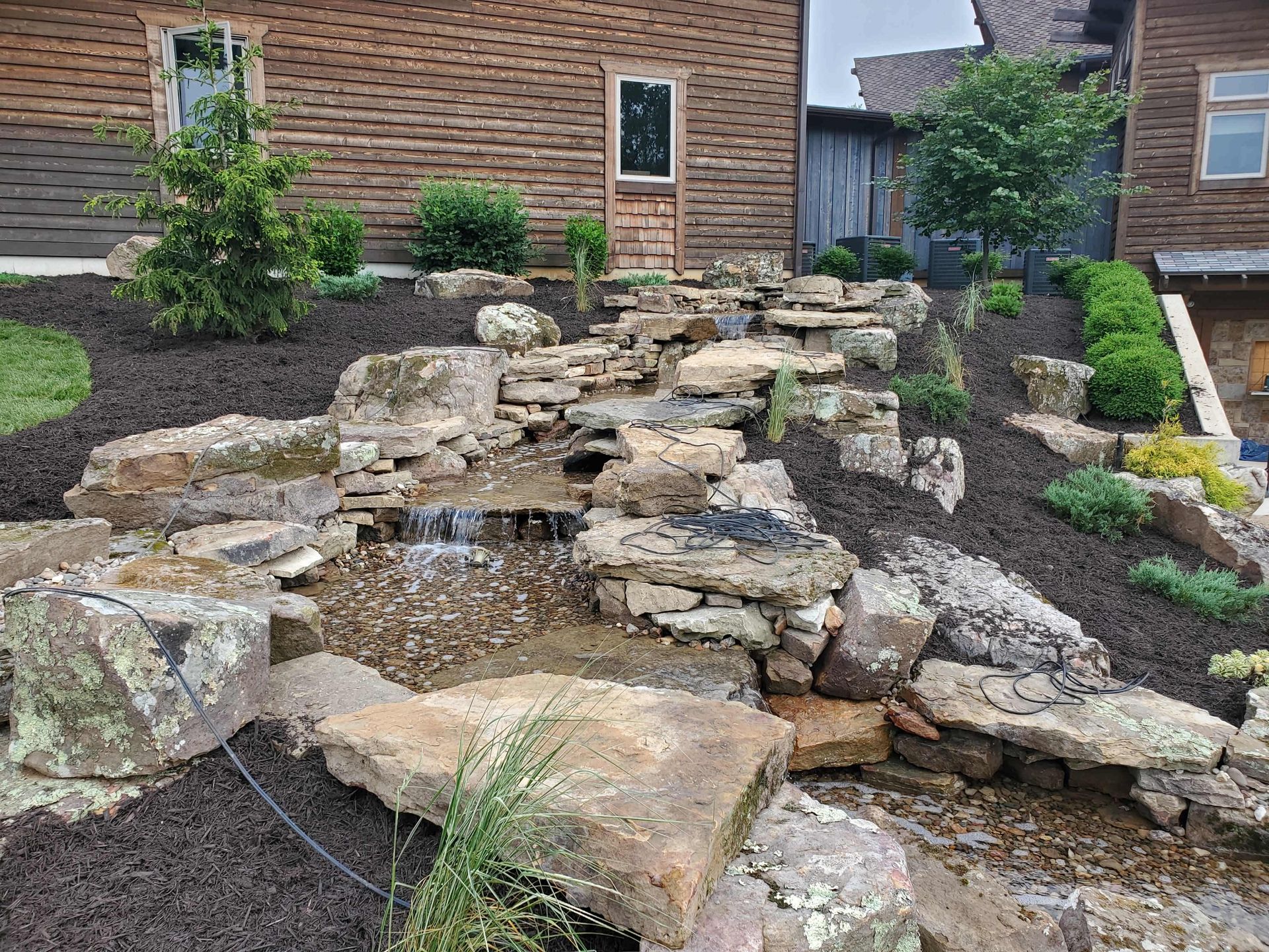 Landscaping Examples | Hays Rock Works