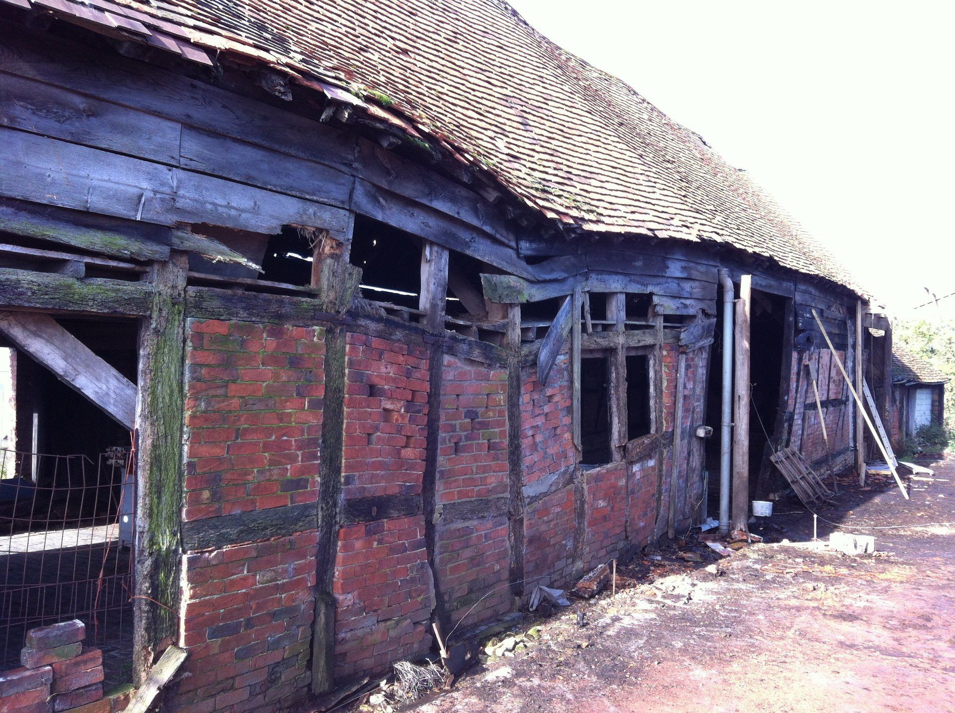 The quality of the restoration of this barn over a six month period was ...