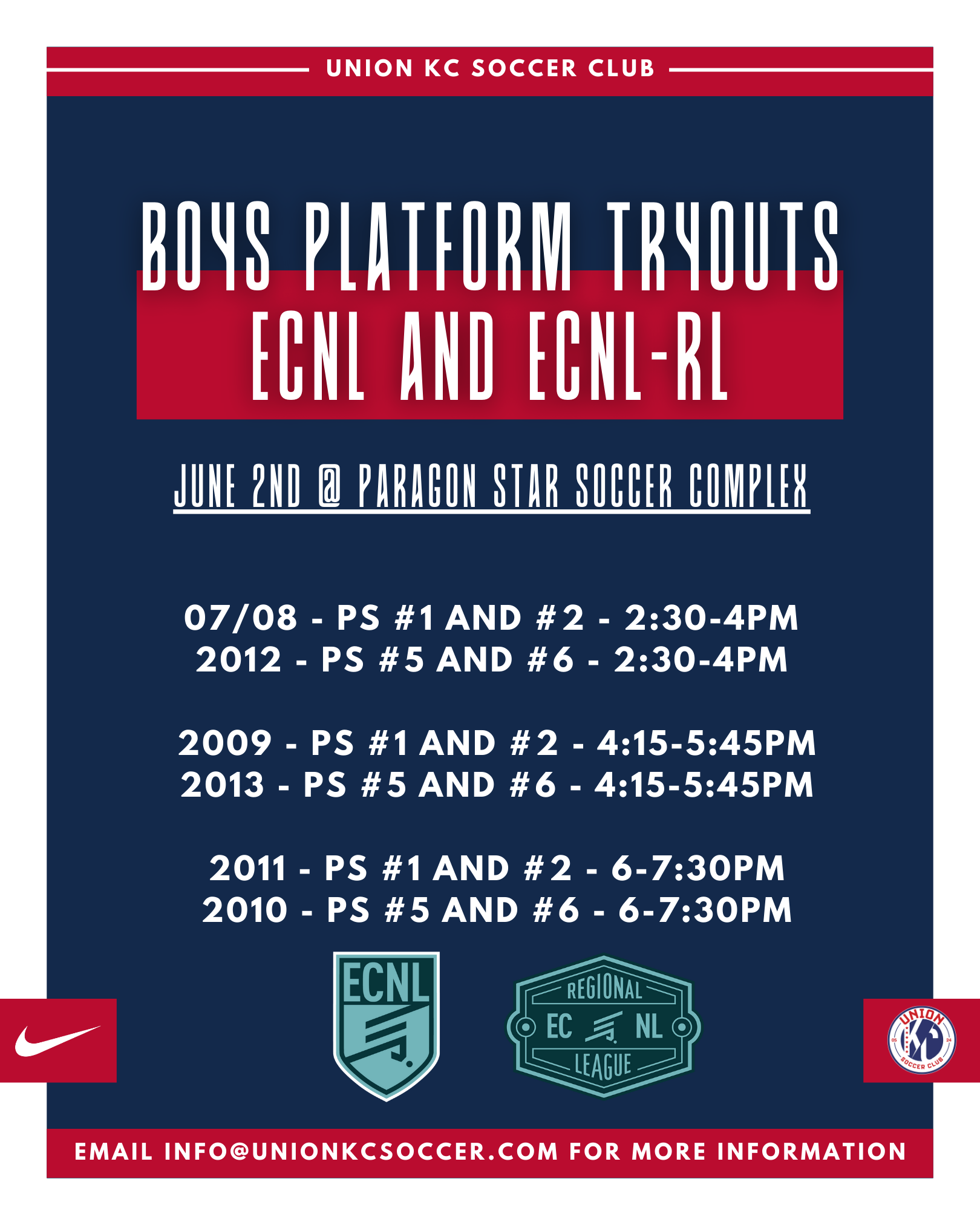 ECNL - Elite Clubs National League