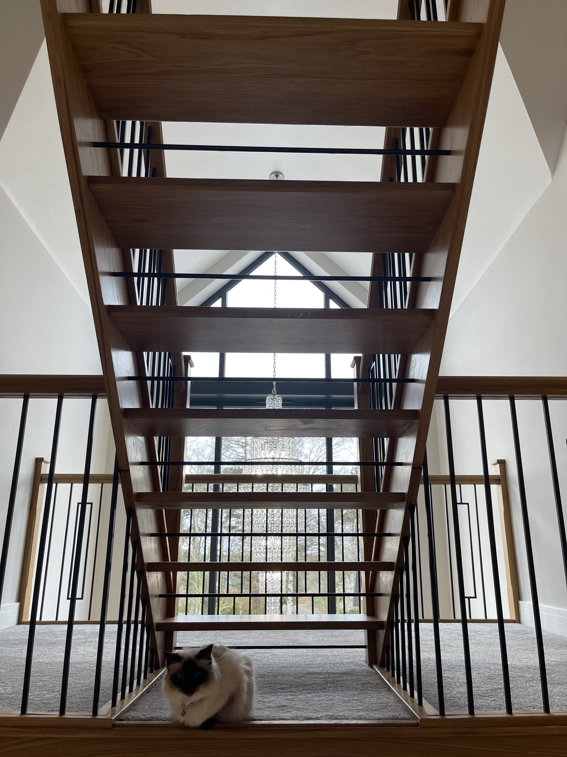 Open Tread Staircases | Open Riser Stairs UK