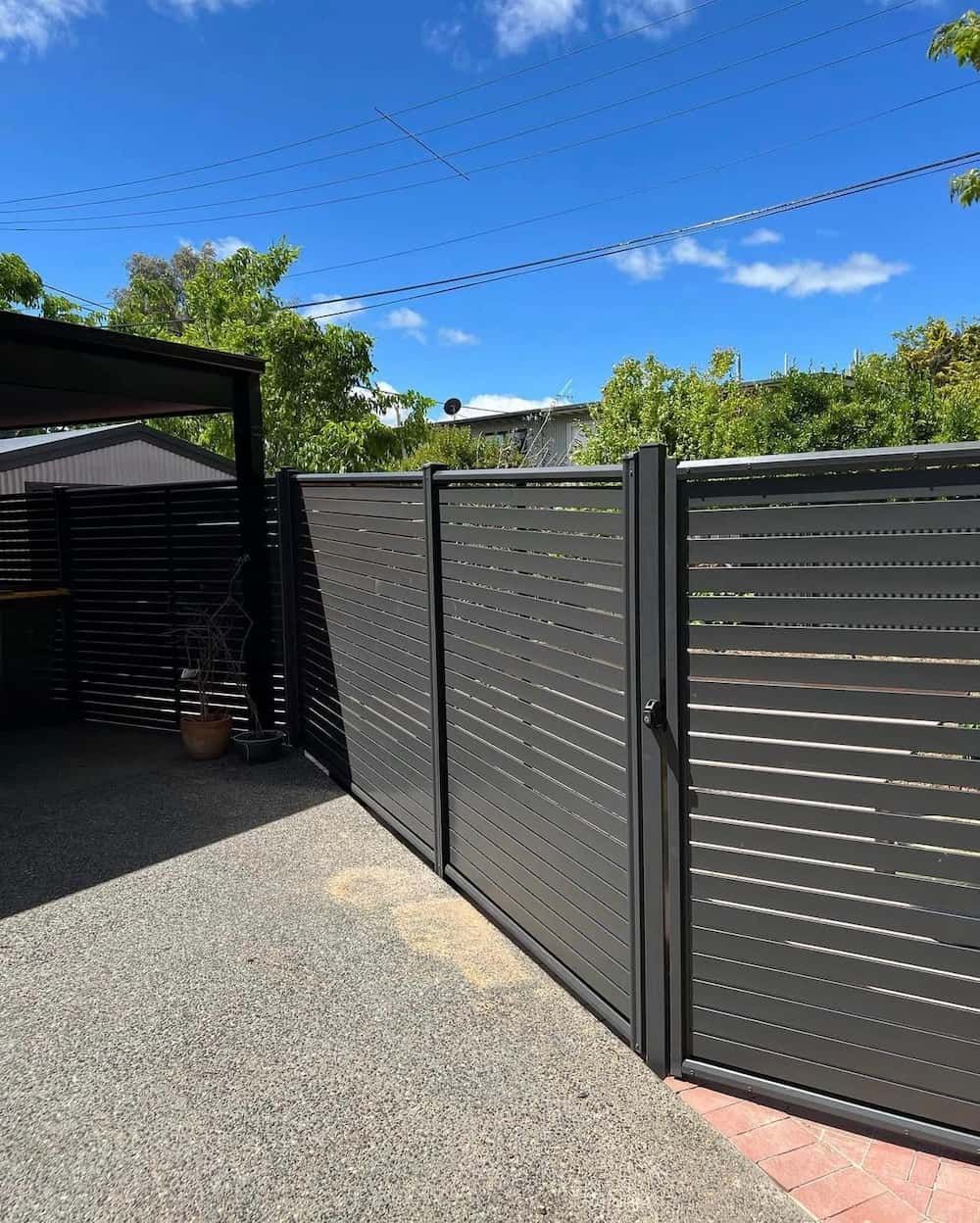 Colorbond Fencing in Canberra | CLF Landscaping