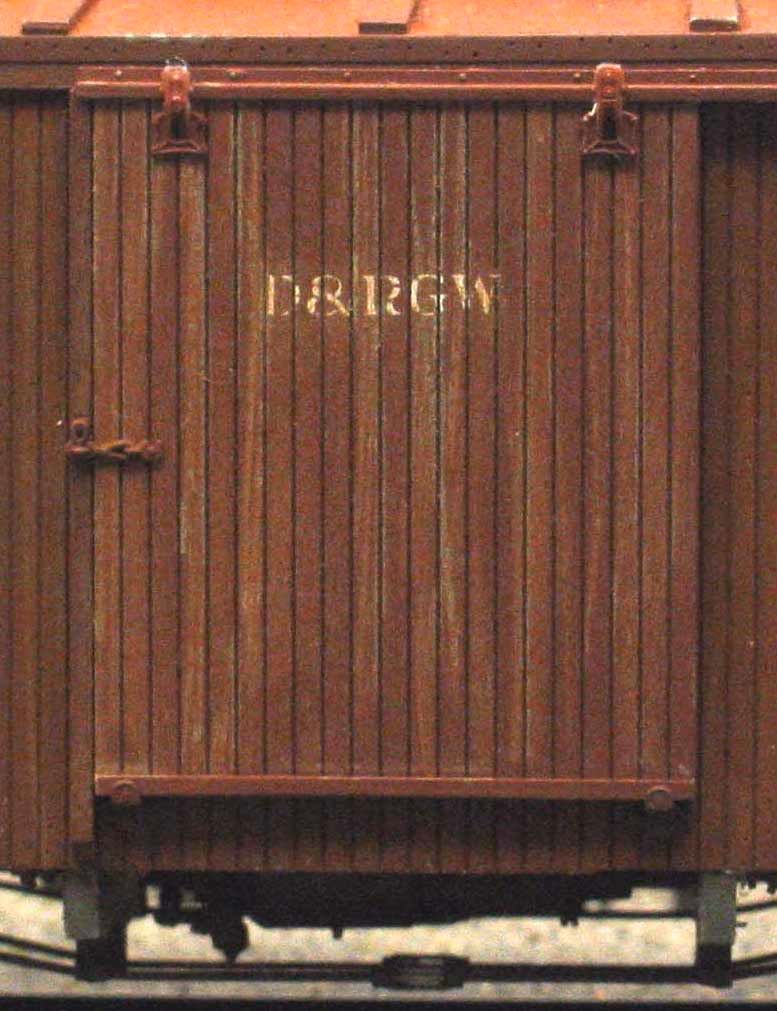 Scratch Built D&RGW Box Cars