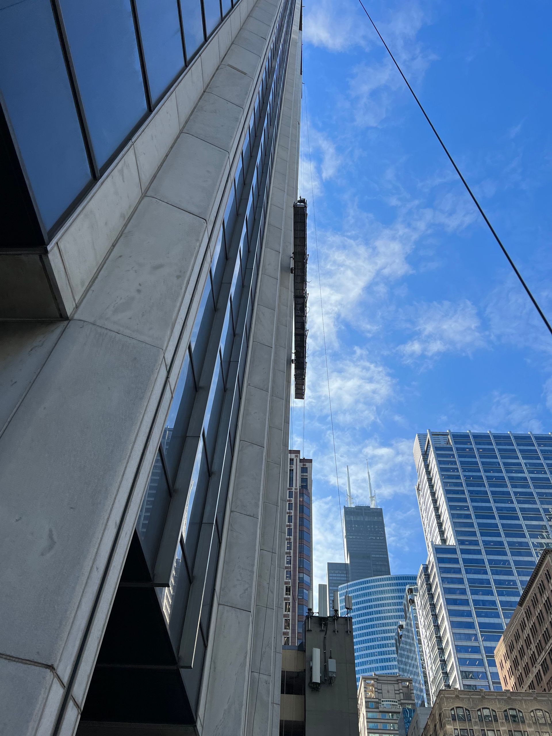 Facade Cleaning | 225 W. Randolph