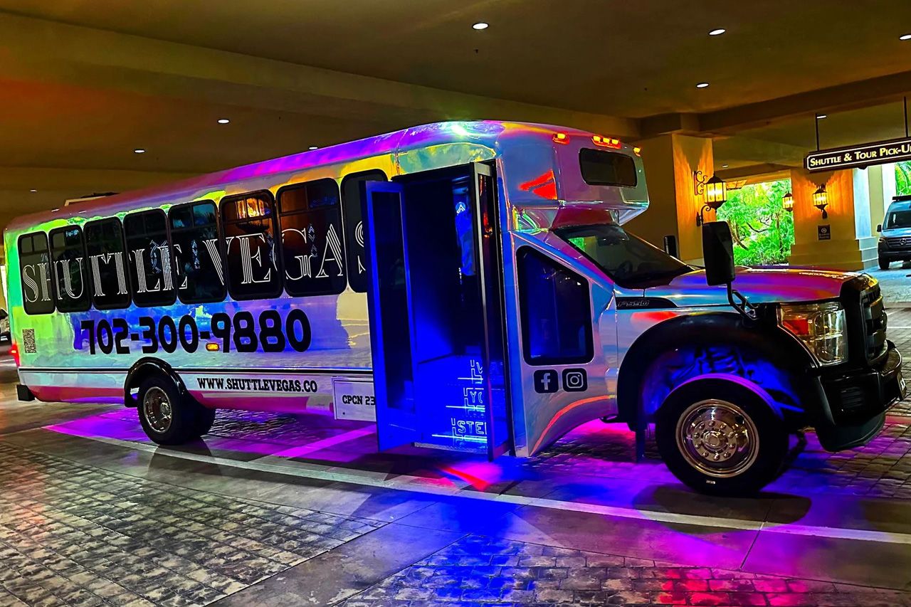 Ultimate Las Vegas Party Bus Experience - Shuttle Vegas