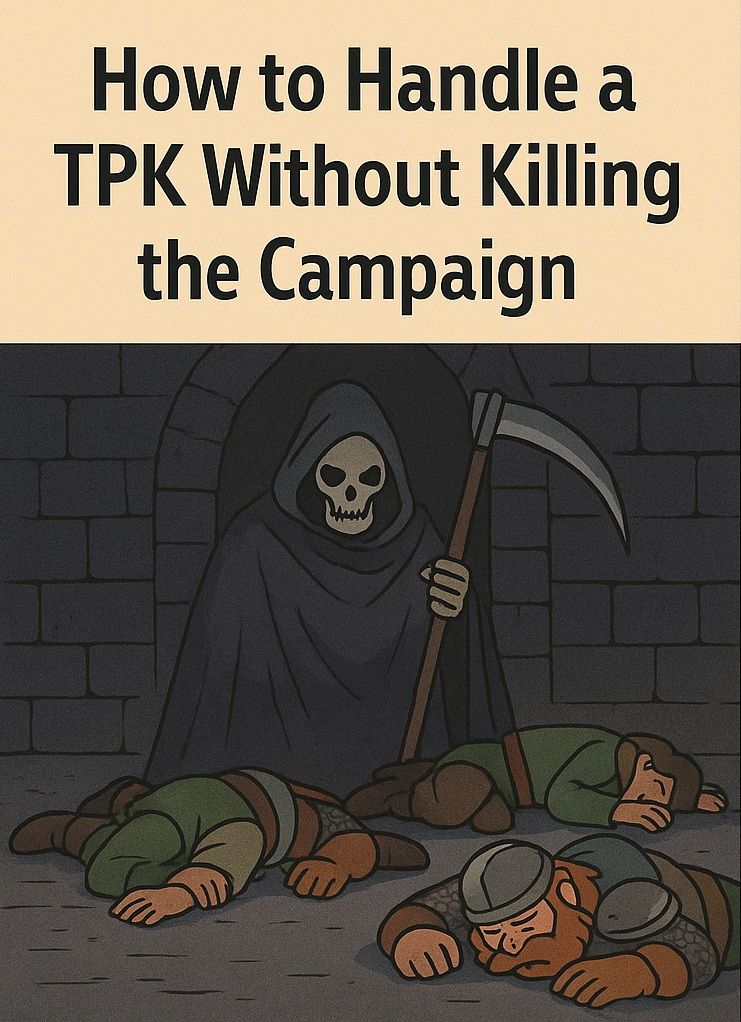 How to Handle a TPK (Total Party Kill) Without Killing the Campaign