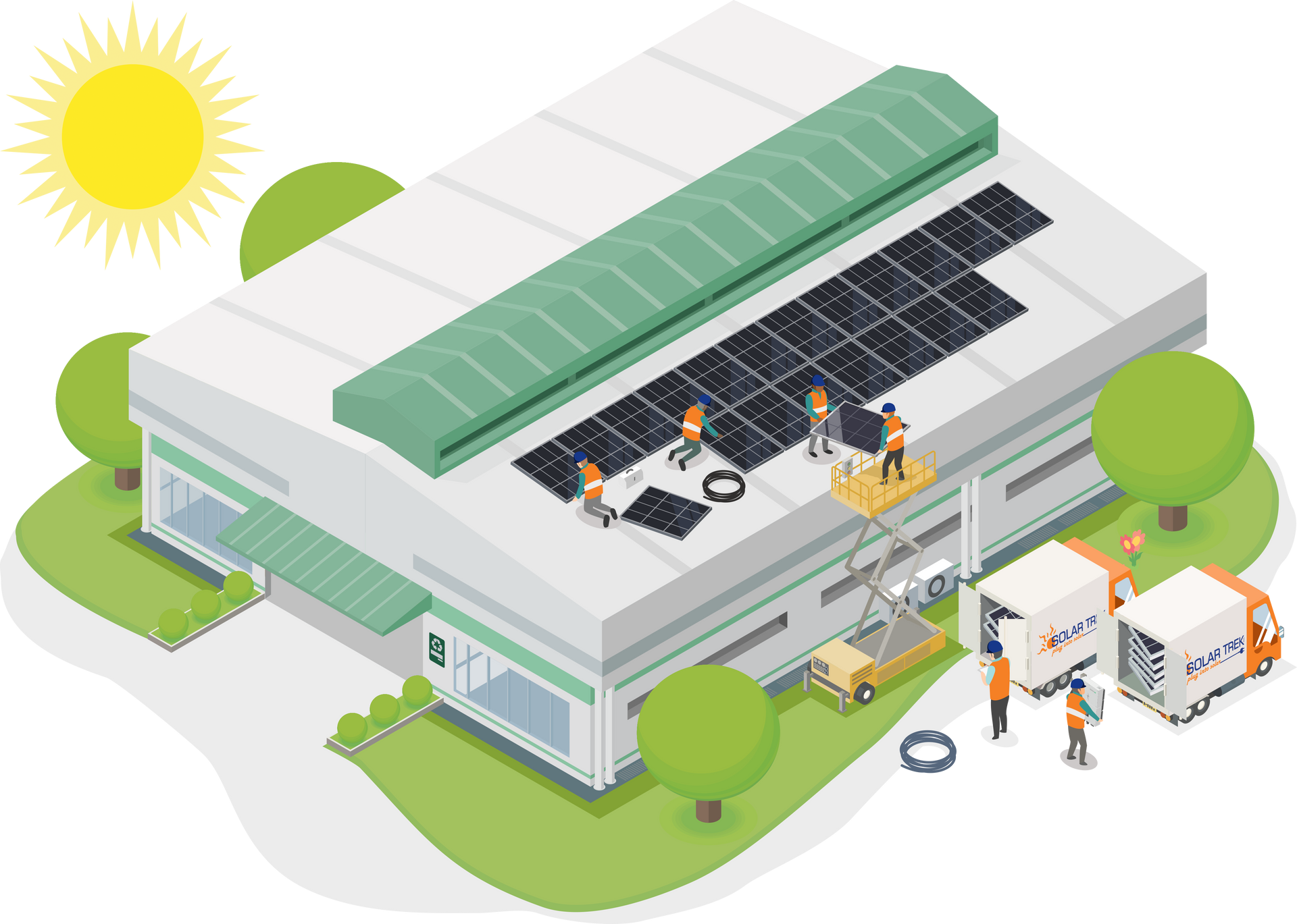 Commercial Solar Solutions in Ocala, FL | Solar Trek