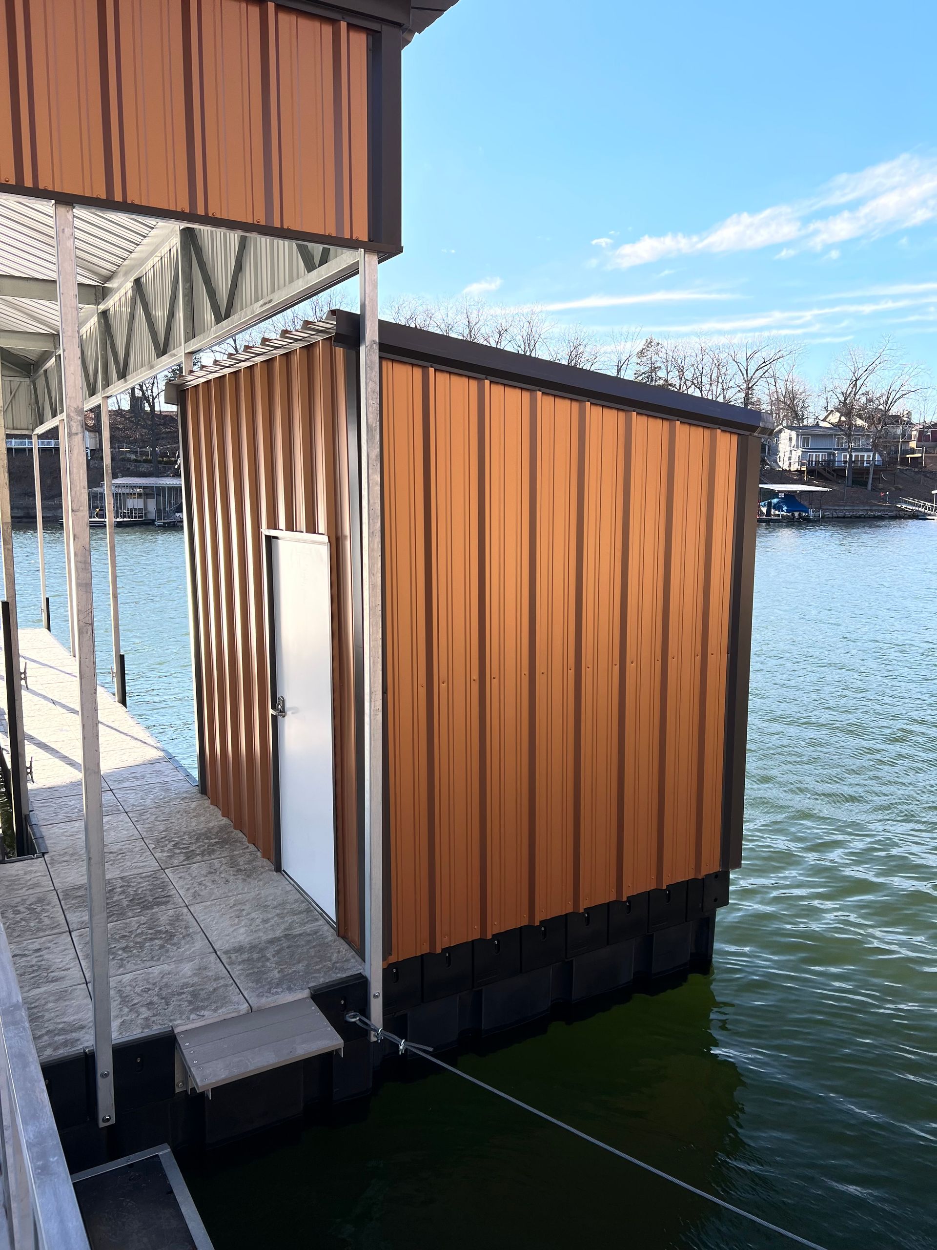 Premium Dock Sheds in the Midwest | Mac’s Docks