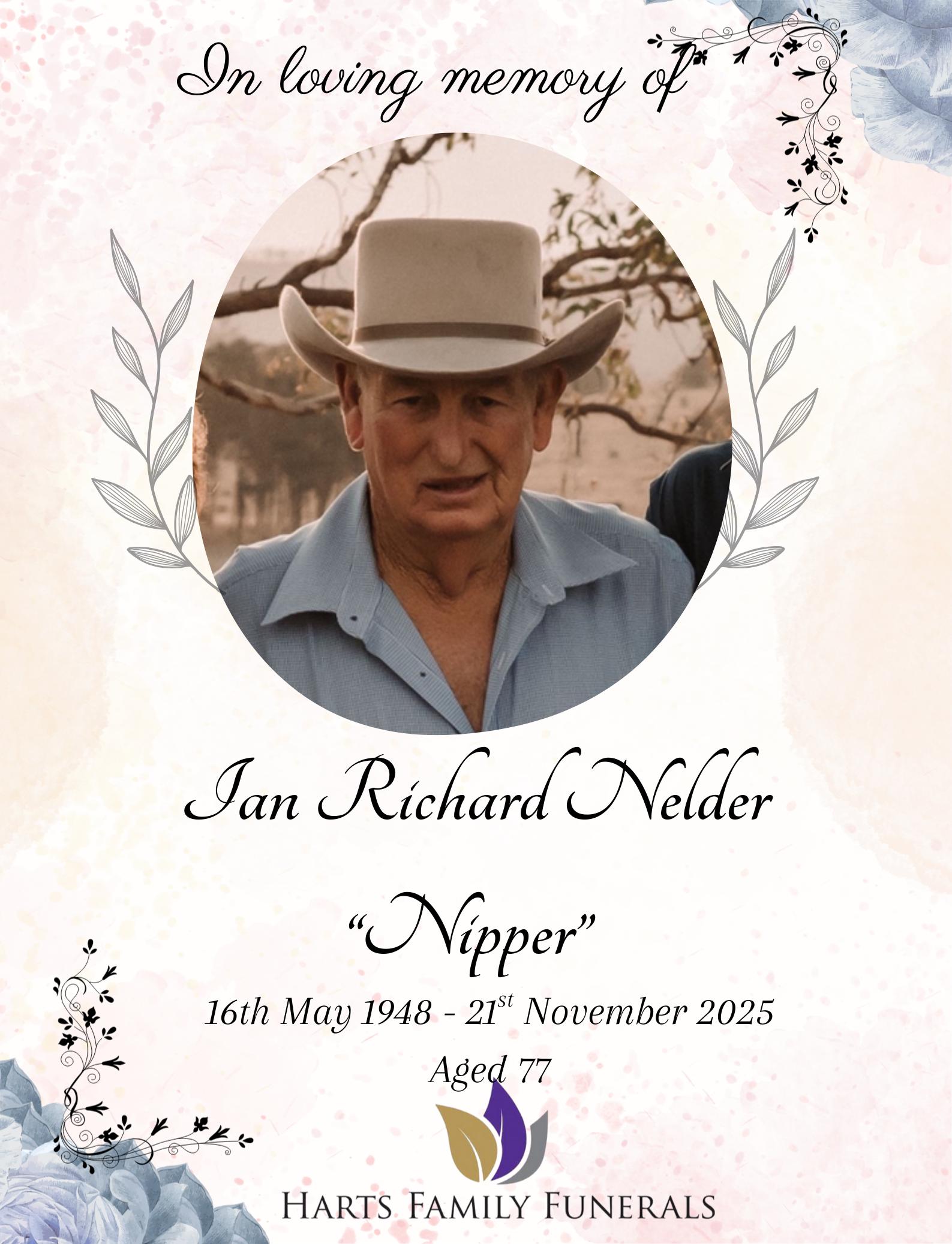 NELDER, Ian Richard