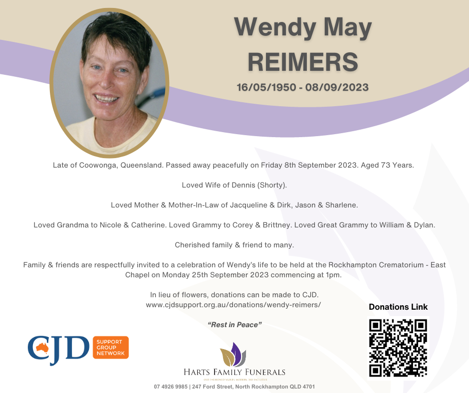 REIMERS, Wendy May