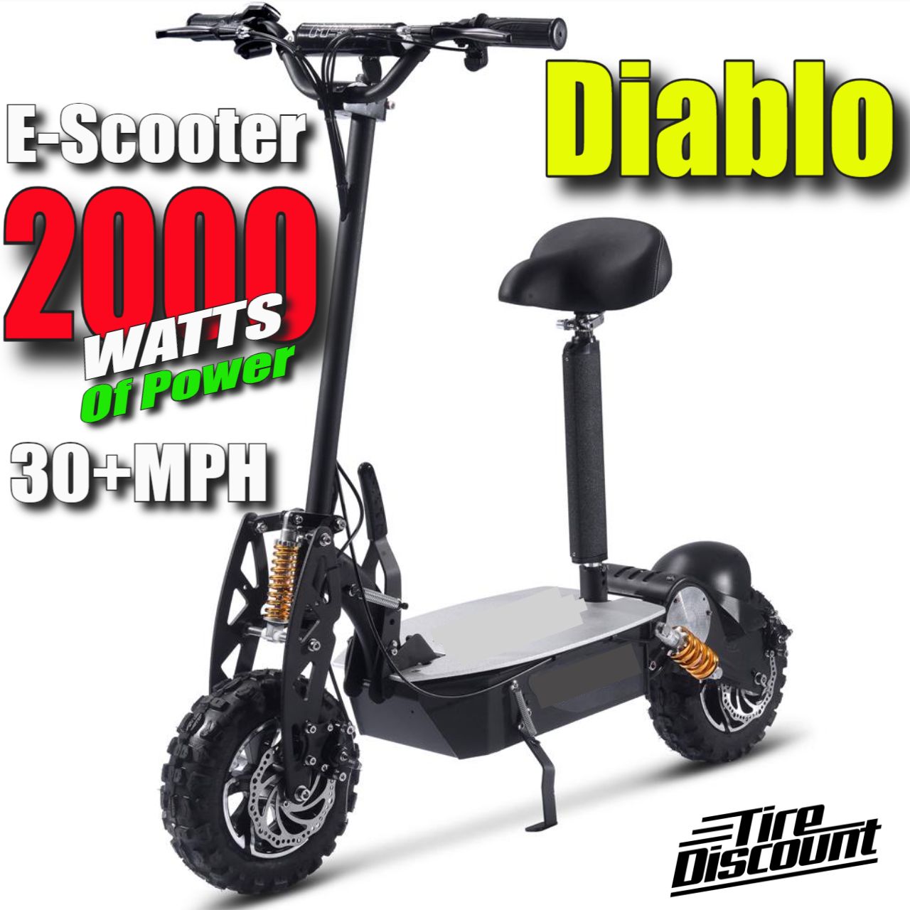 Diablo Electric Scooter | Tire Discount: No Credit Check Financing ...