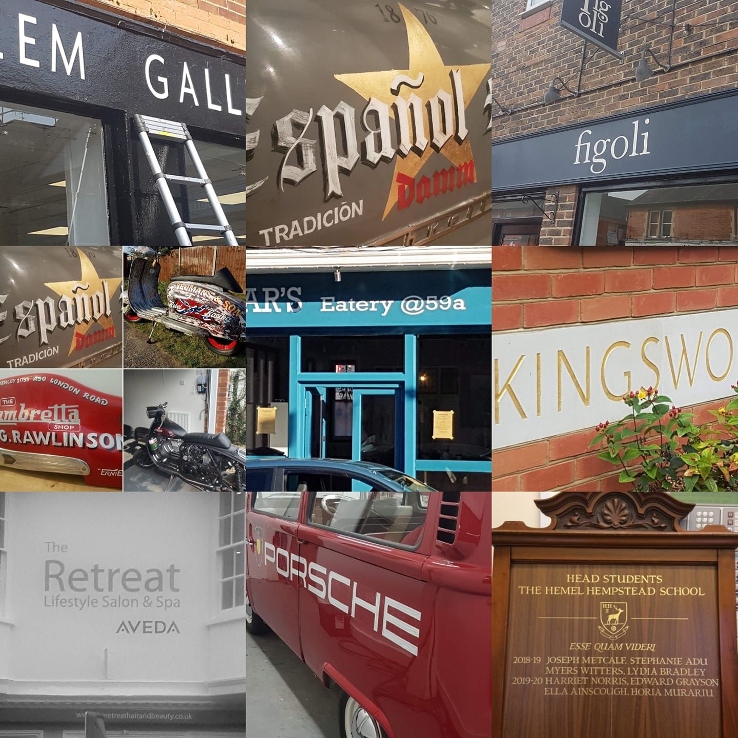 Ascot Signs Traditional Signwriter