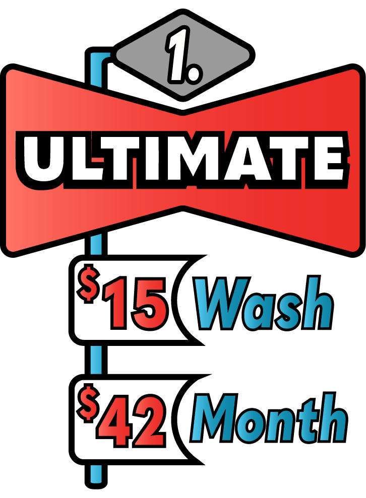 Route 34 Automatic Car Wash Menu