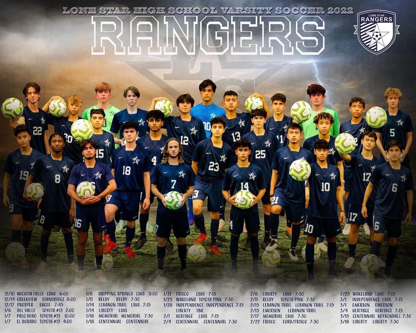 Welcome to Lone Star Ranger Boy's Soccer - Home