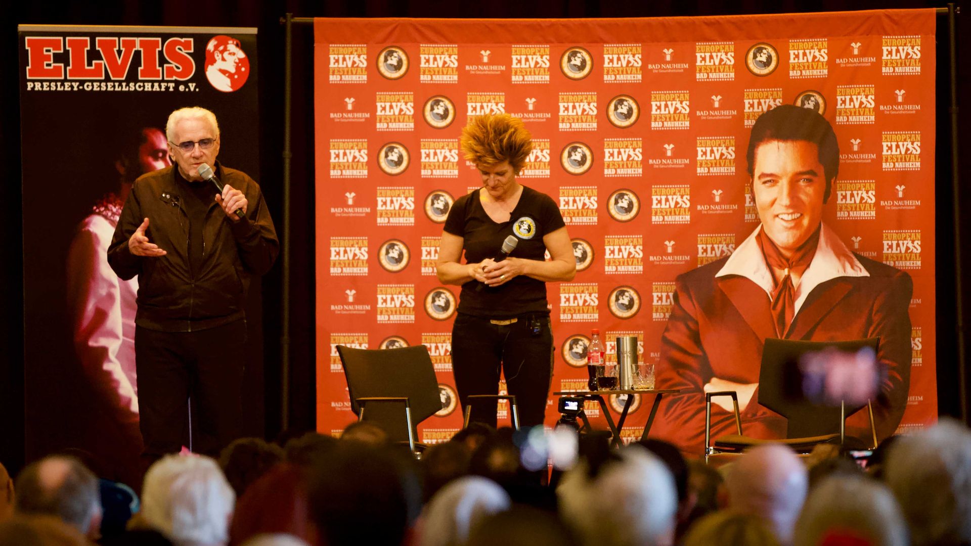 Elvis-Bassist Jerry Scheff in Deutschland