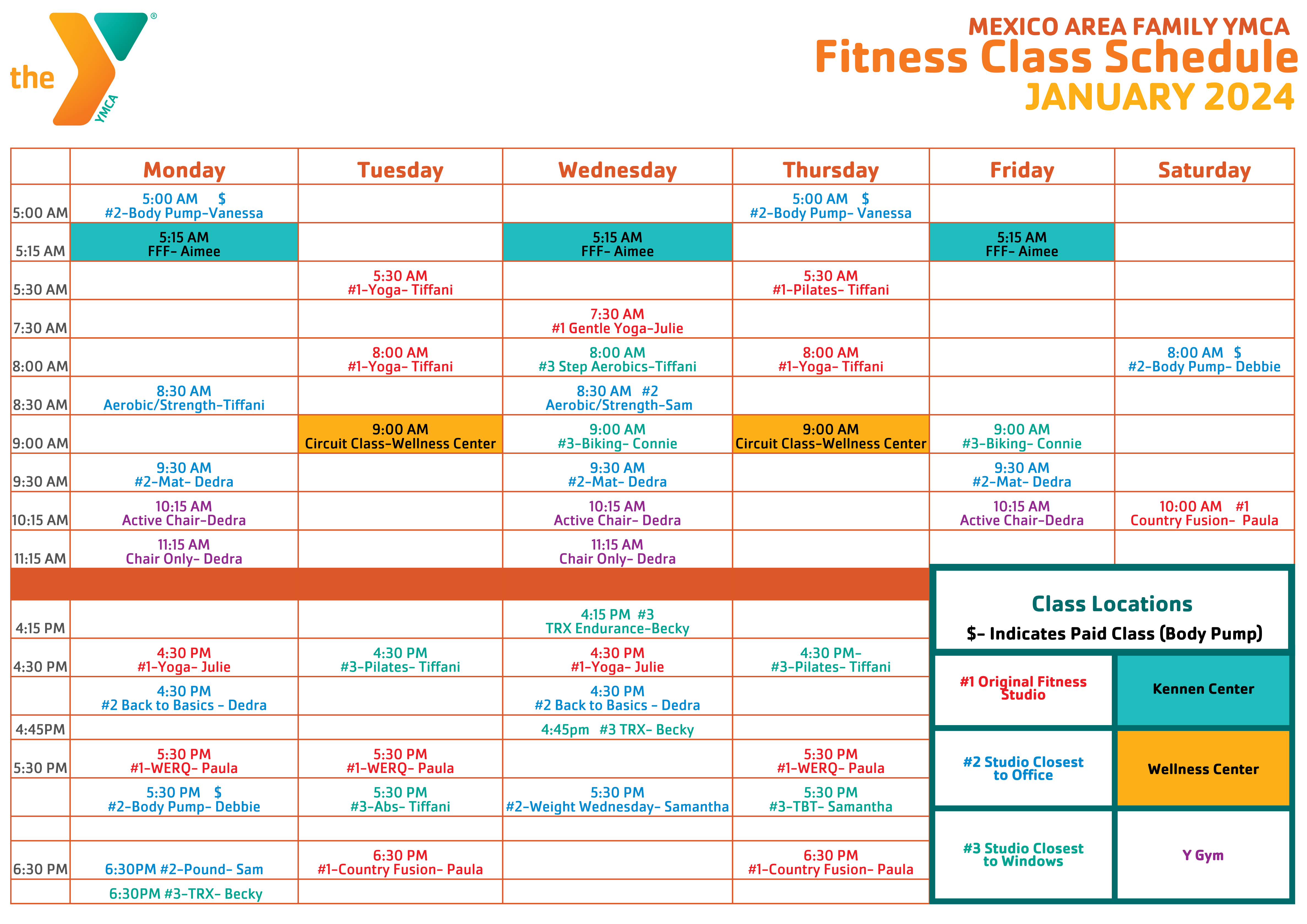 Ymca Workout Plans | EOUA Blog