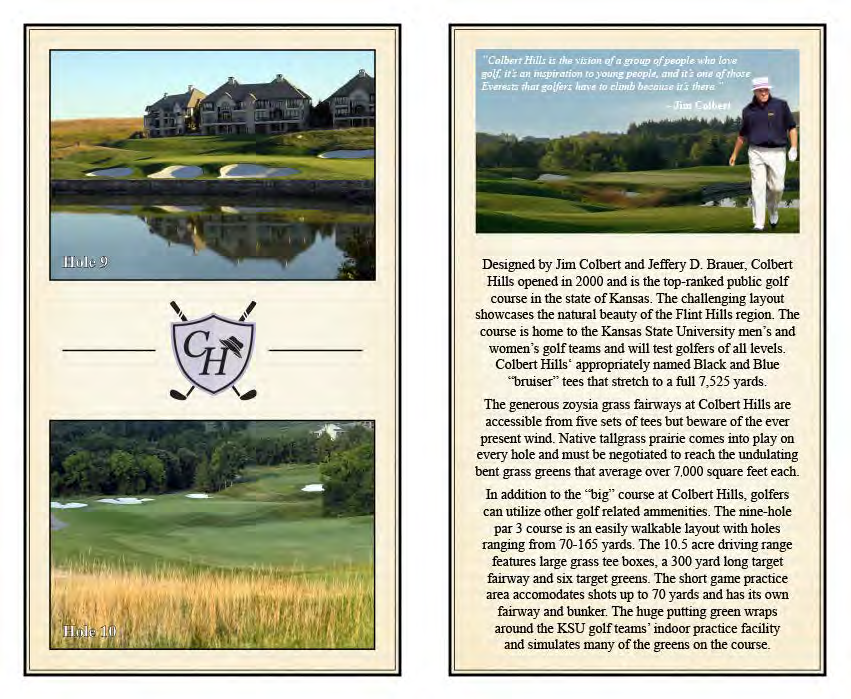 Golf Course Information | Colbert Hills | Manhattan, KS