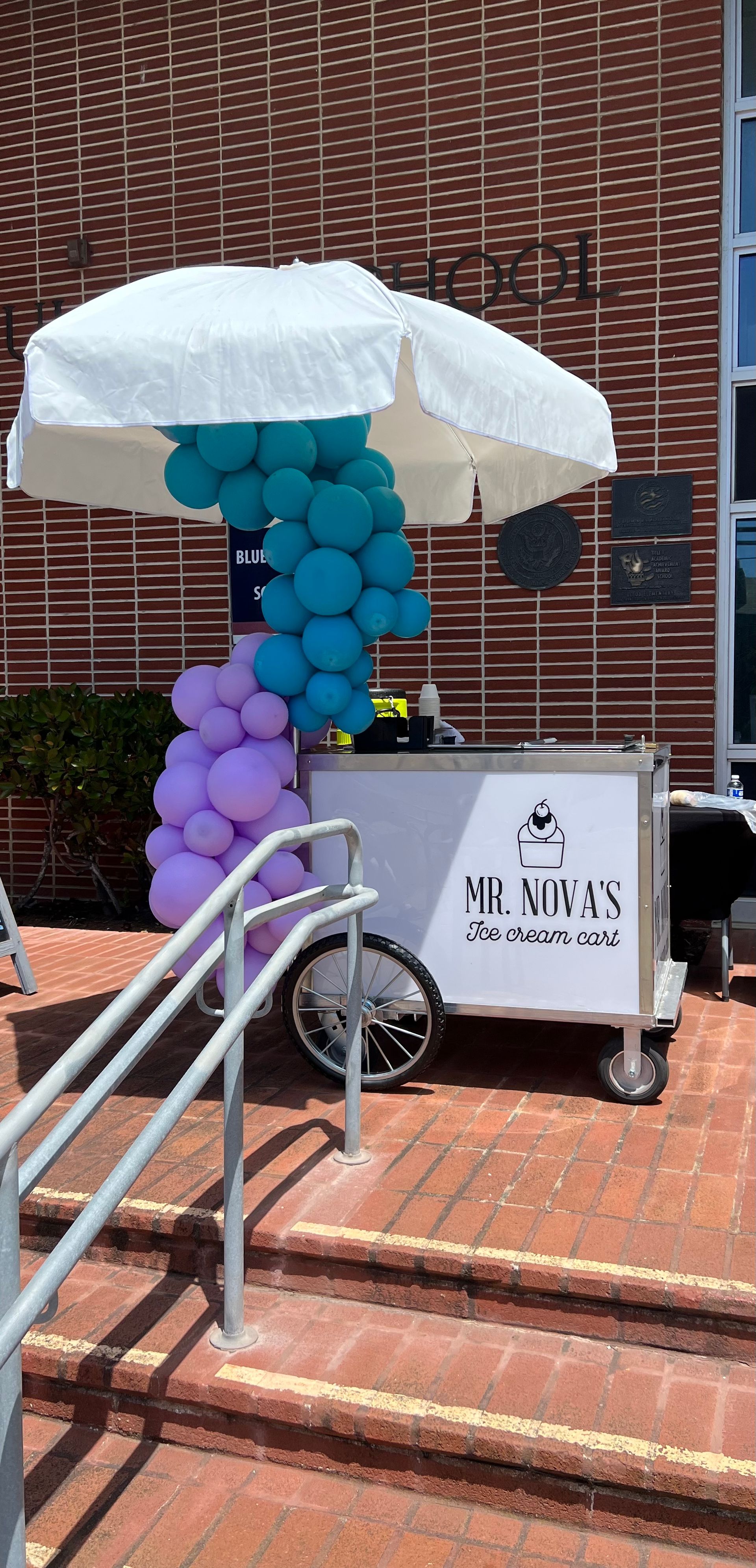 Mr. Nova's Ice Cream Cart