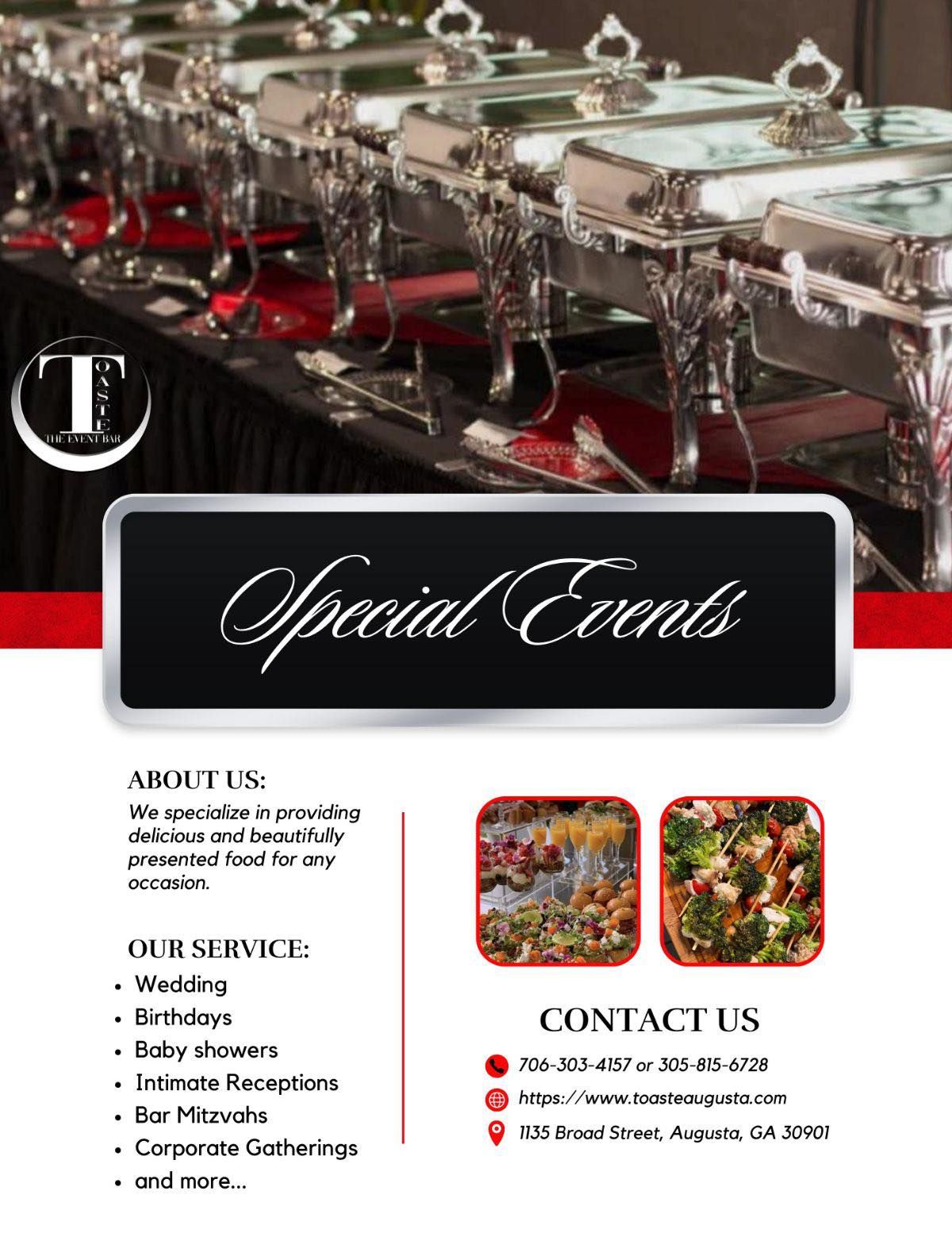 Event Catering | Augusta, GA | Toaste