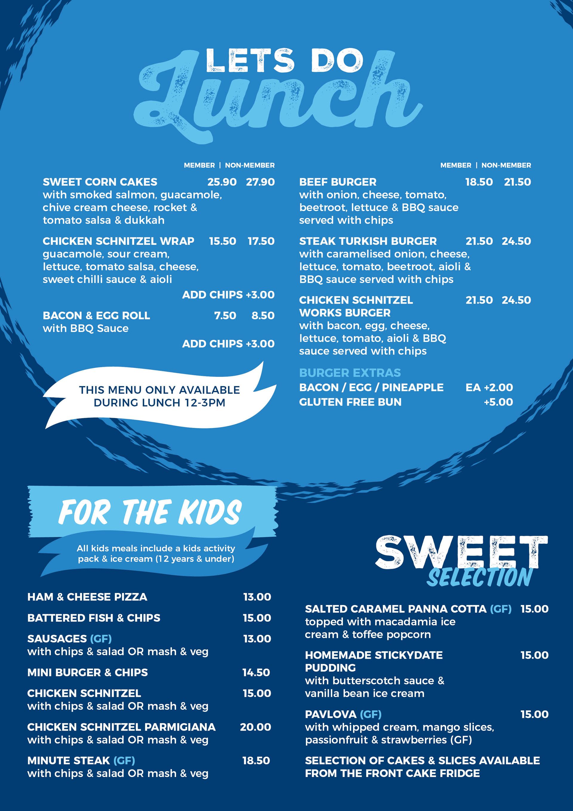 Our Menu | Bluewater Grill