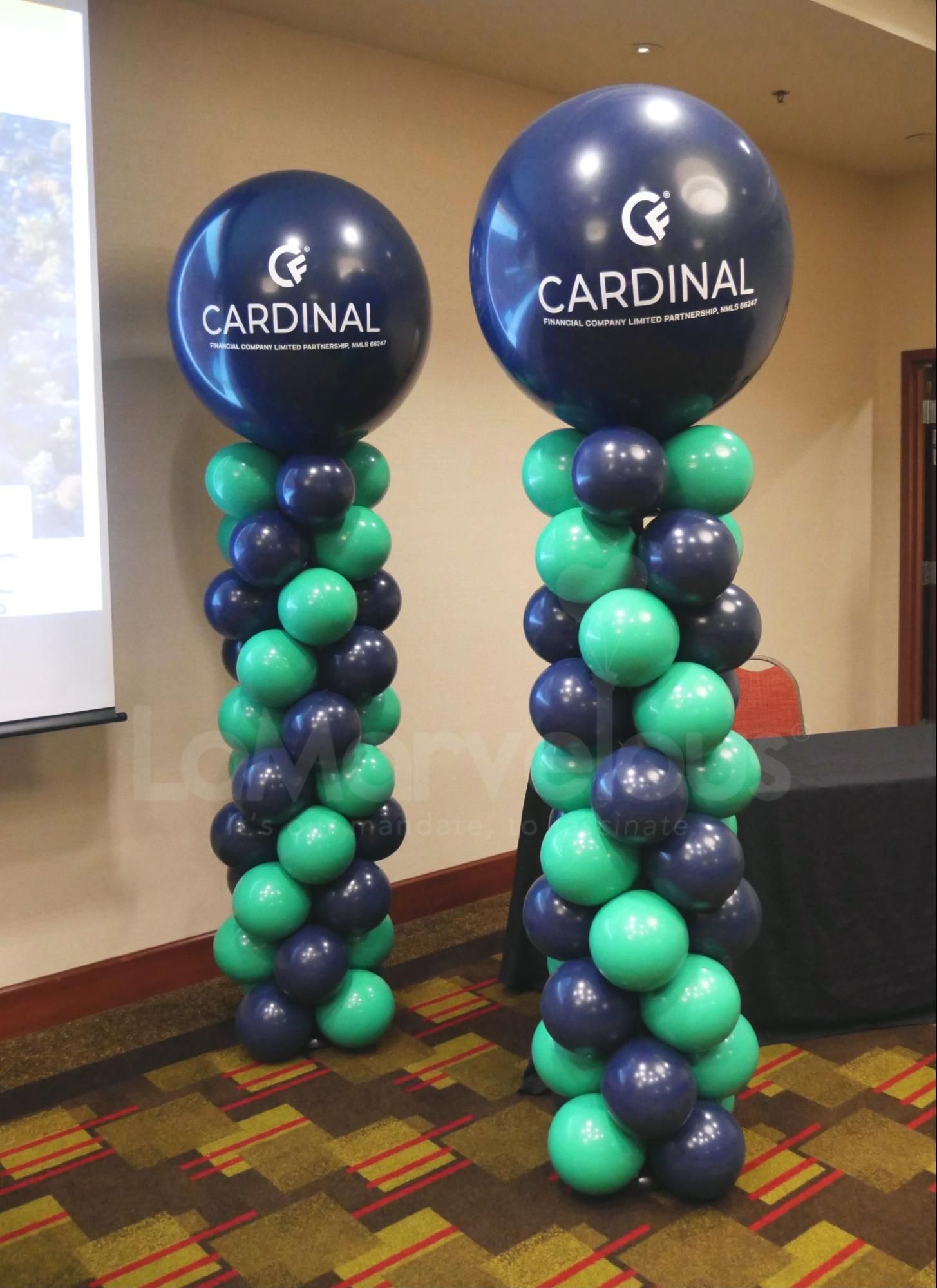 Balloon Columns | LaMarvelous Balloons | Nashville, TN