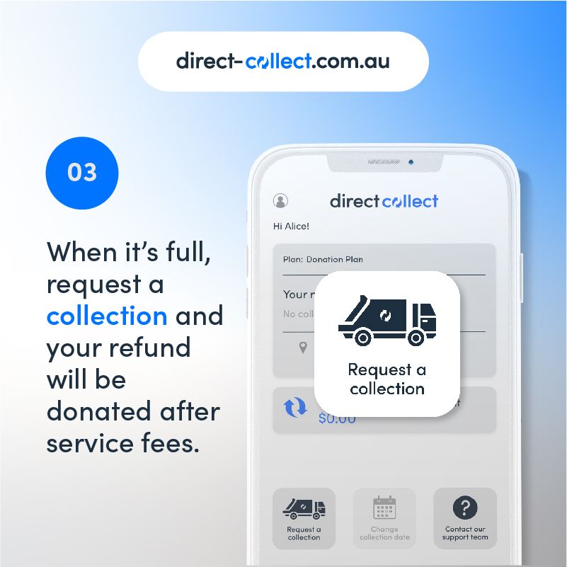 Recycle for Charity with Direct Collect