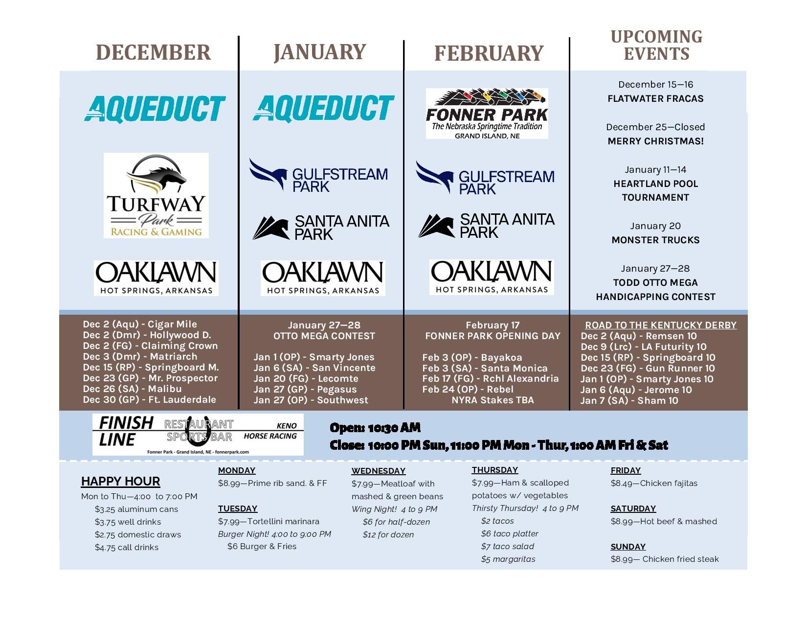 Fonner Park | A Nebraska Springtime Tradition