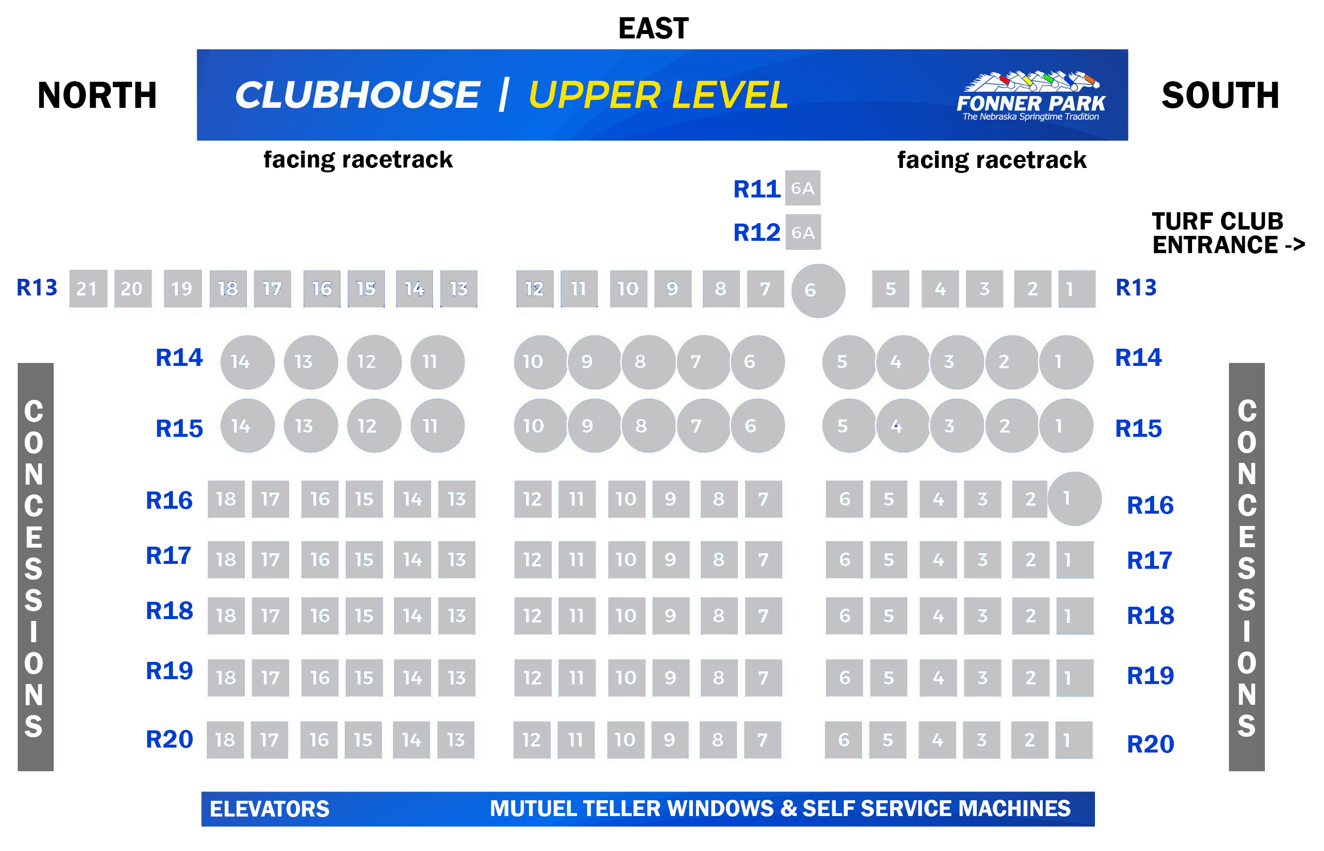 Reservations | Seating Charts | Fonner Park
