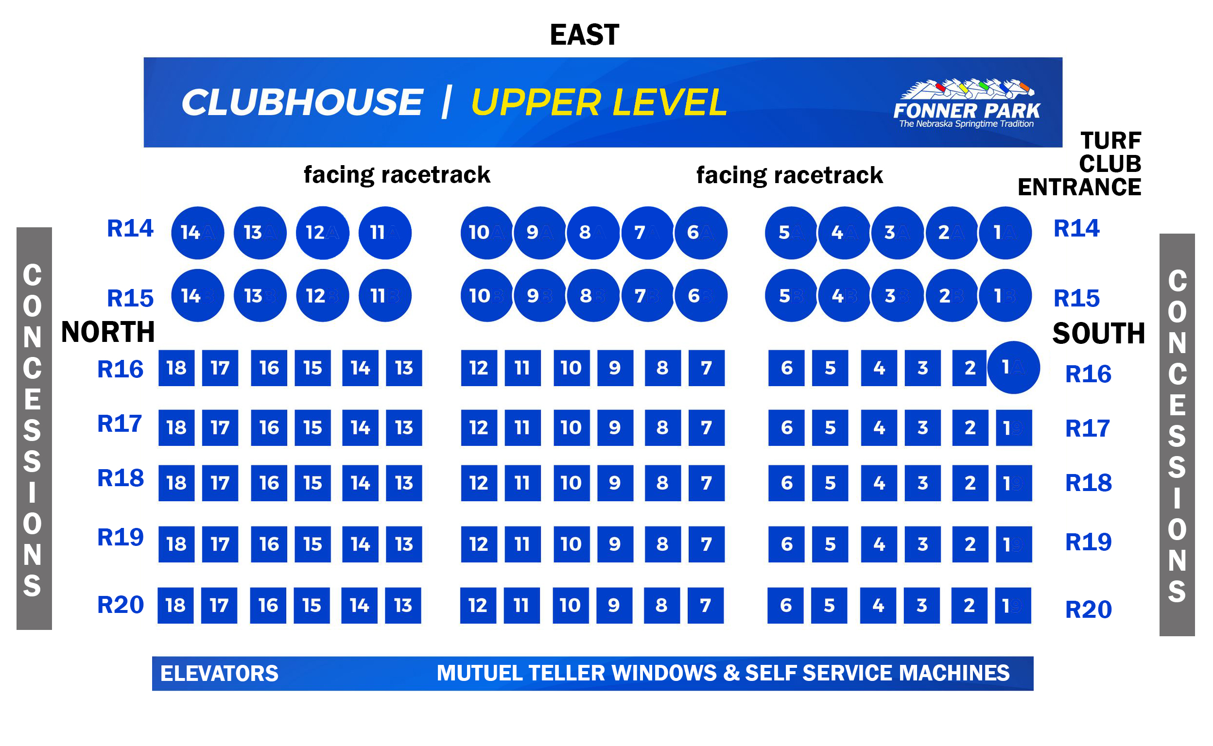 Reservations | Seating Charts | Fonner Park