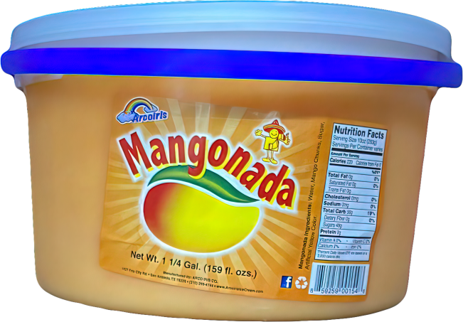 Best Mangonada In San Antonio/Banana Ice Cream In San Antonio/Cubed Ice ...