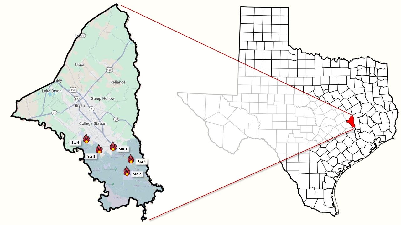 District Map | Brazos County ESD #1