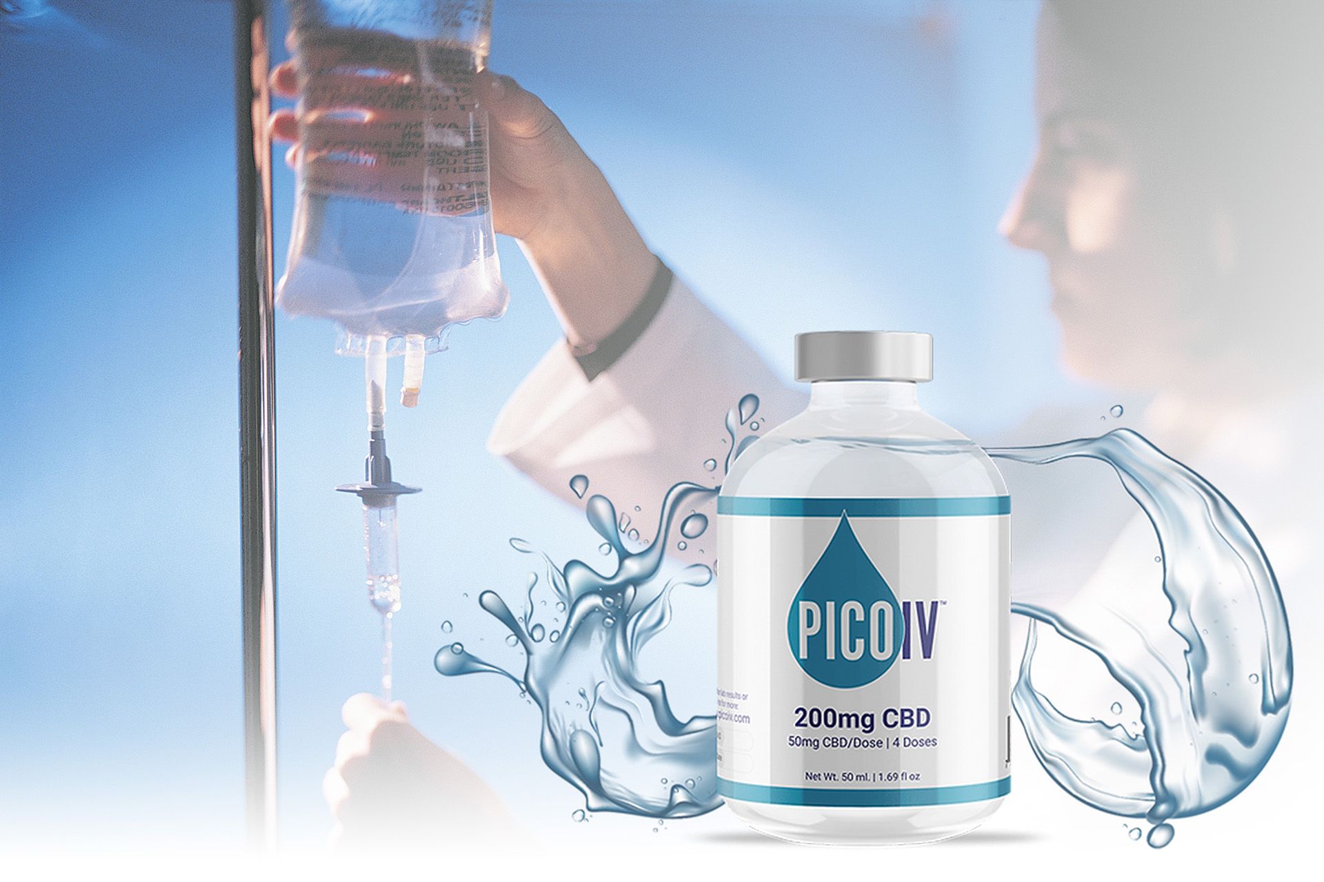 The World's First Sterile CBD IV Solution Launches PICO IV