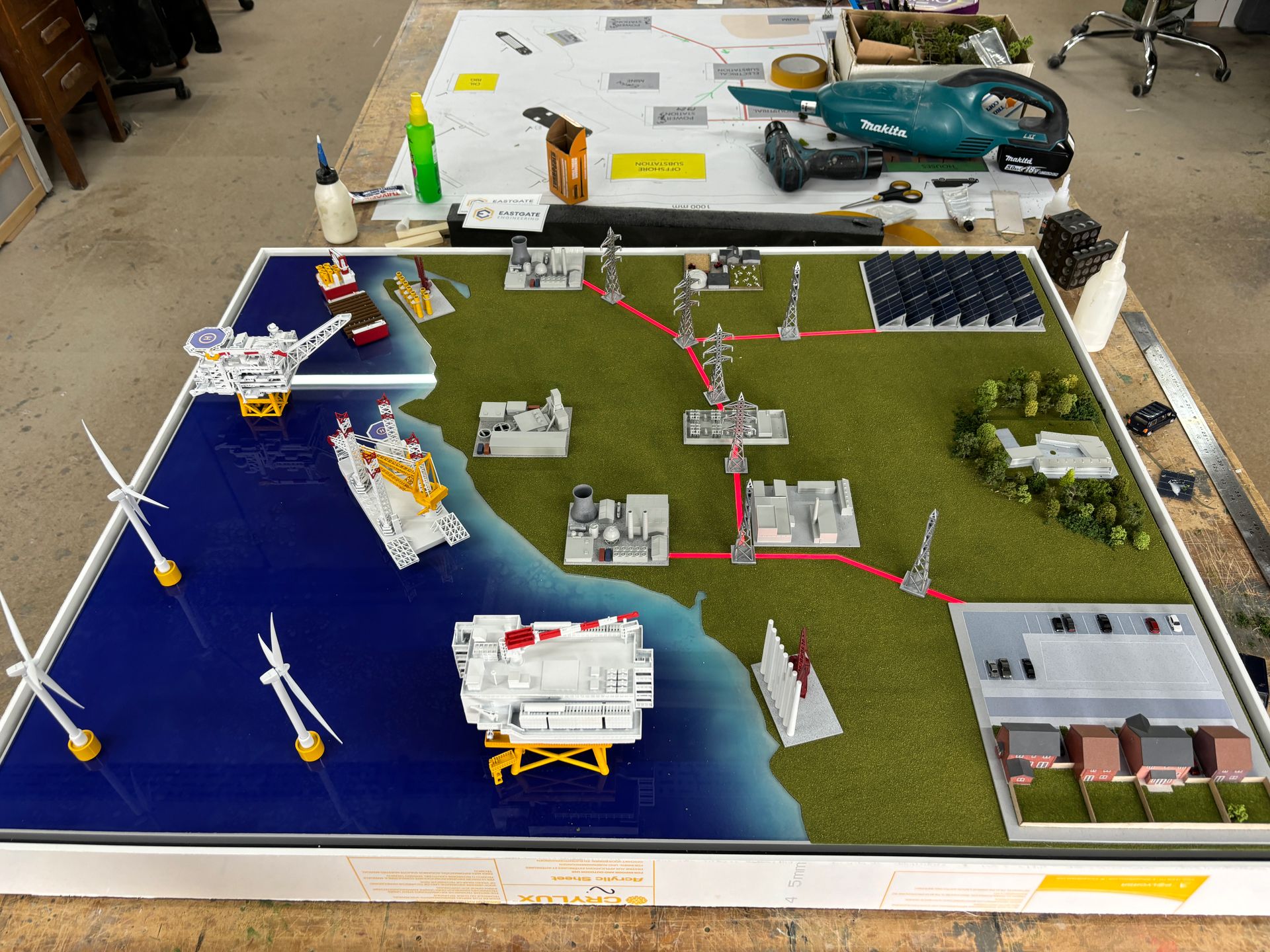 Exhibition models Wiltshire, UK: Scale Model Makers