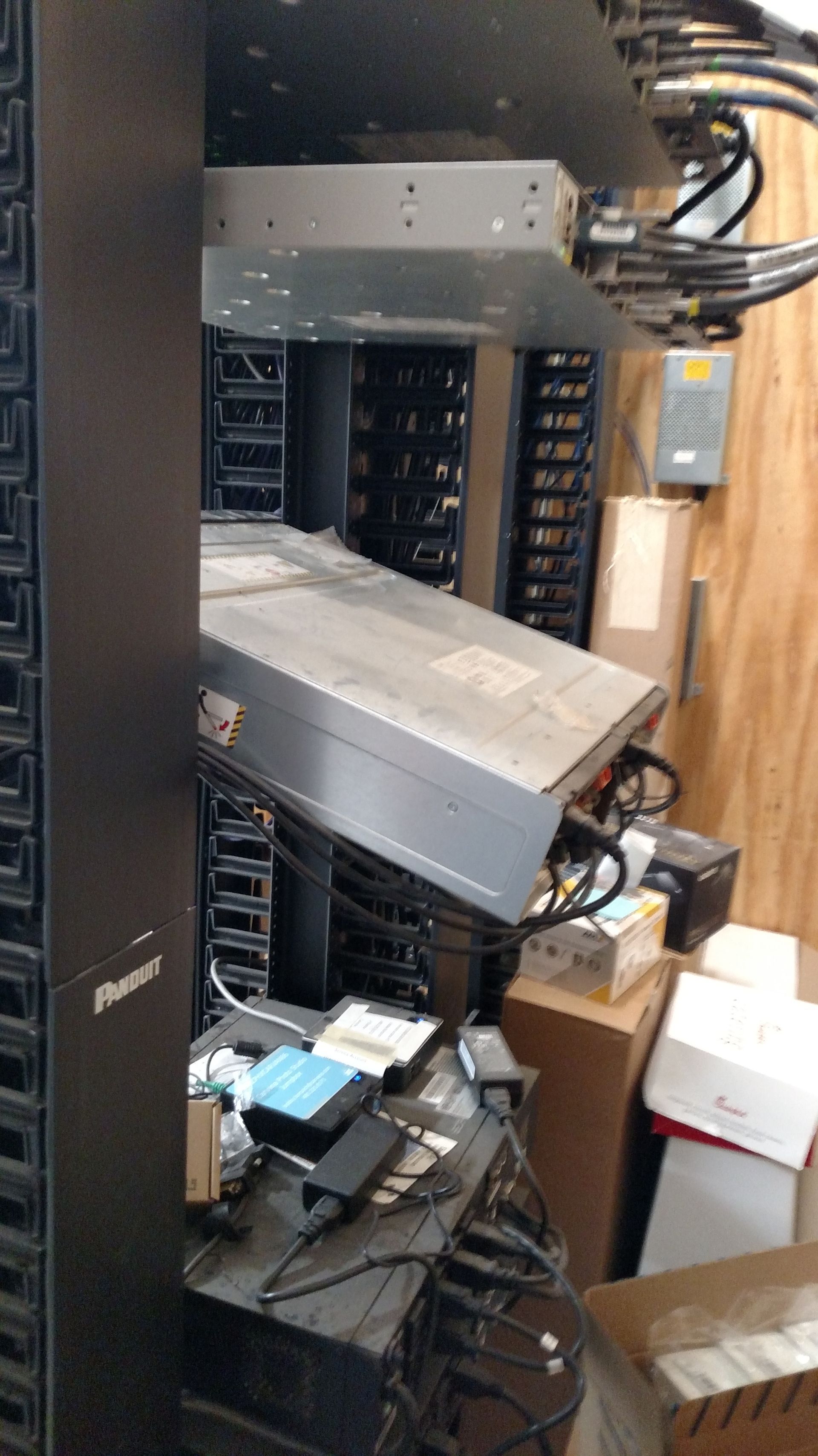 Data Cable Management | Dallas, TX | Server Room Remodel