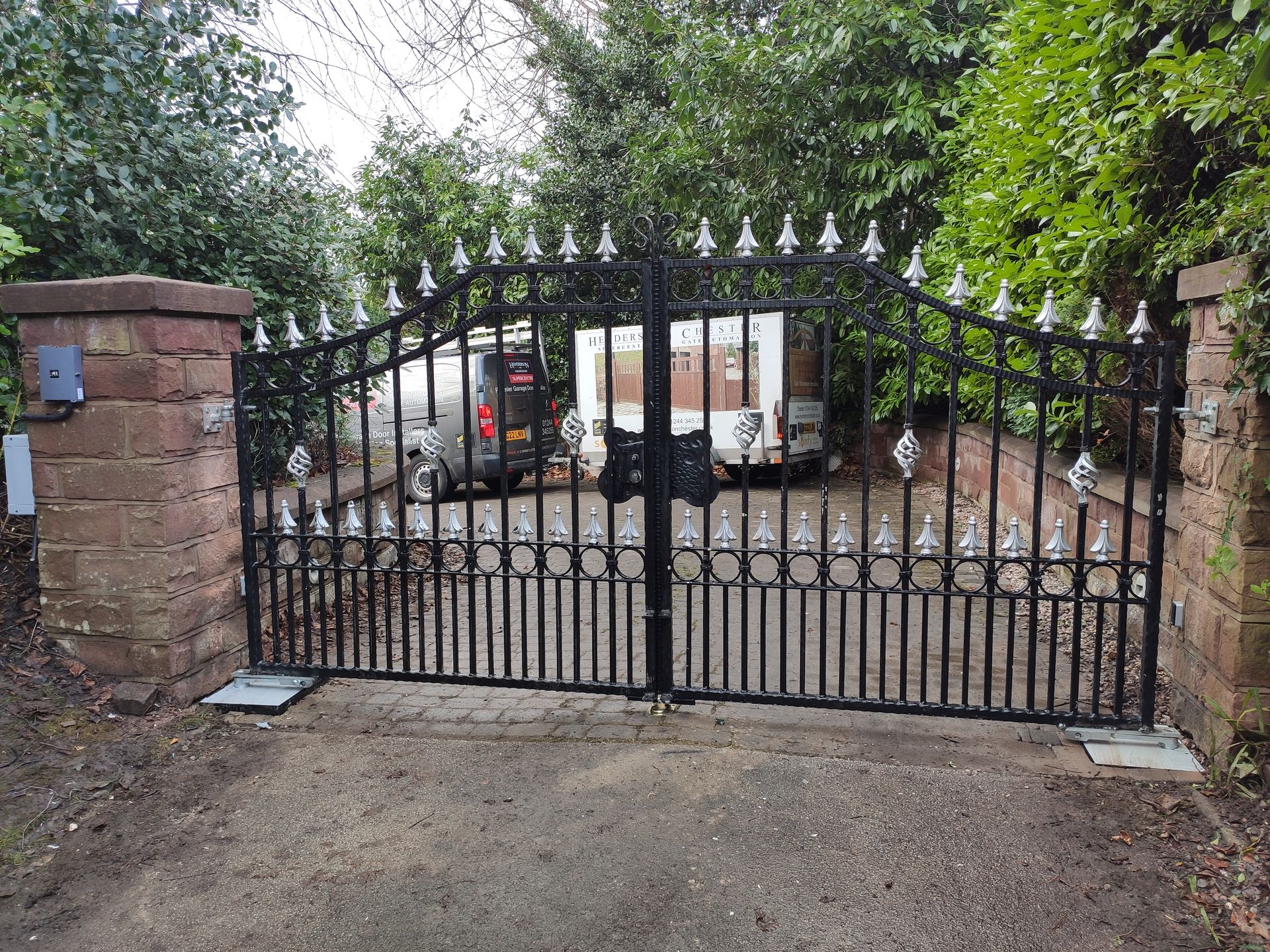 Replacement Underground Motors and Altering Existing Gates