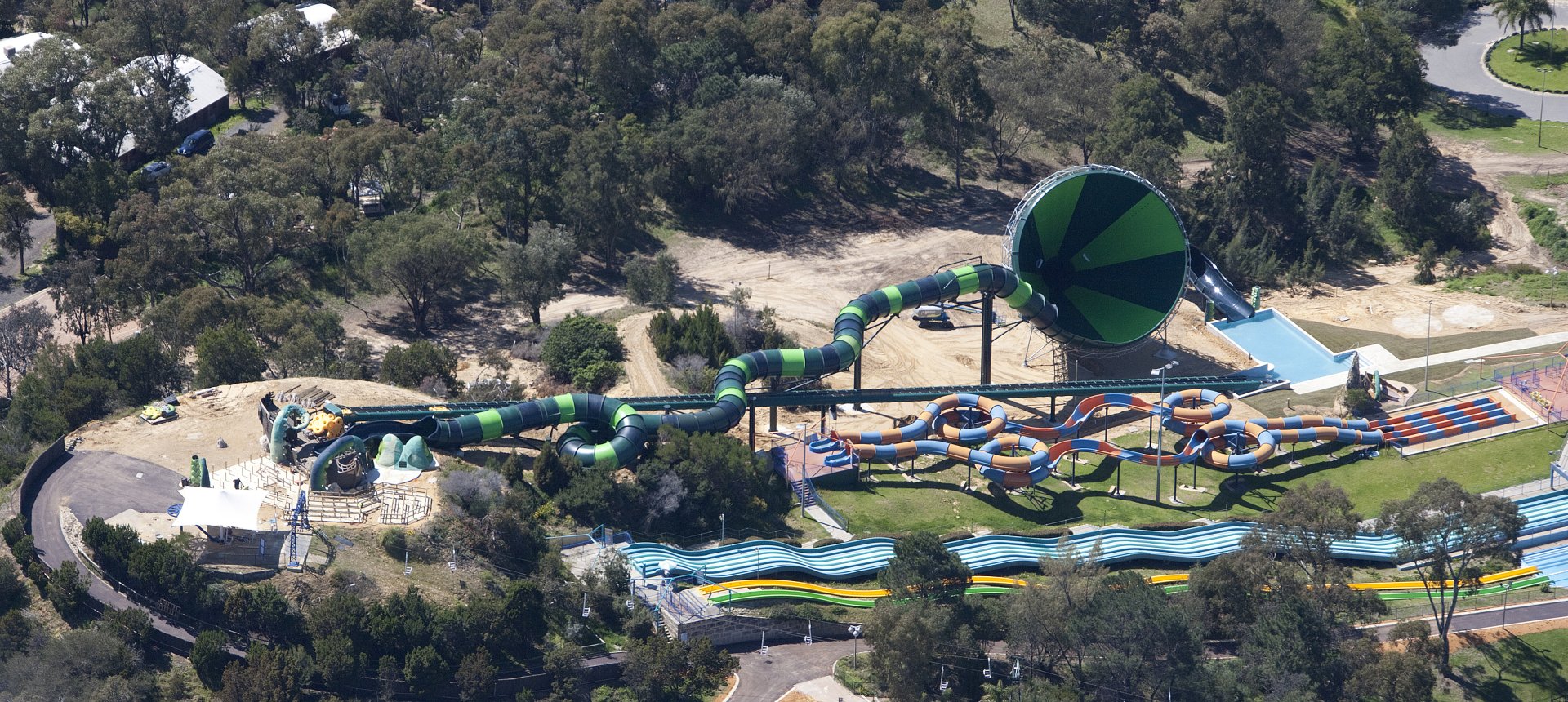 Adventure World - Kraken Funnel Slide