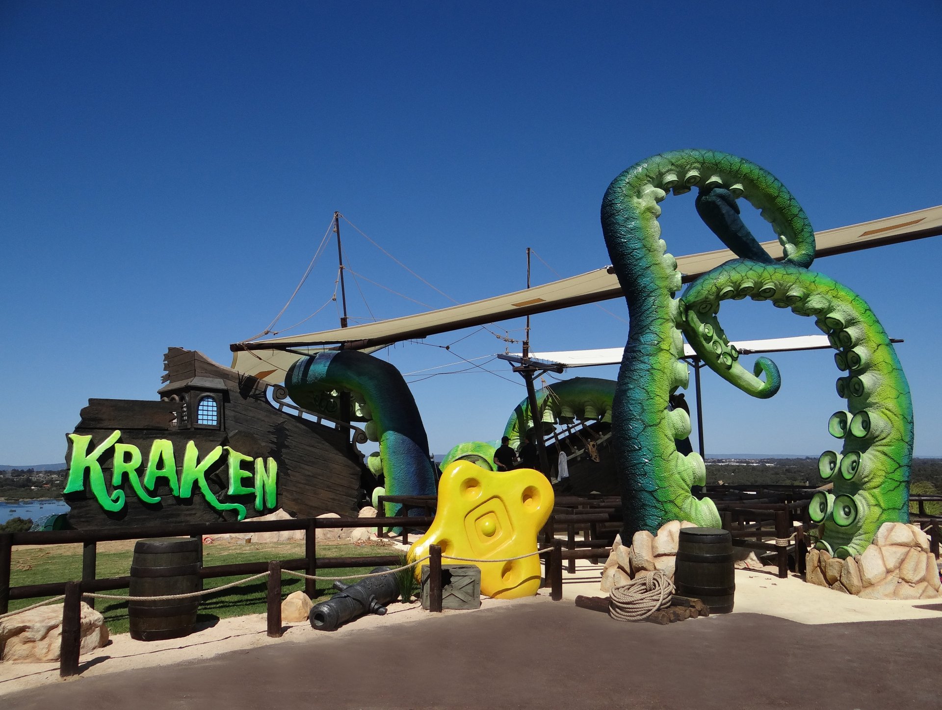Adventure World - Kraken Funnel Slide