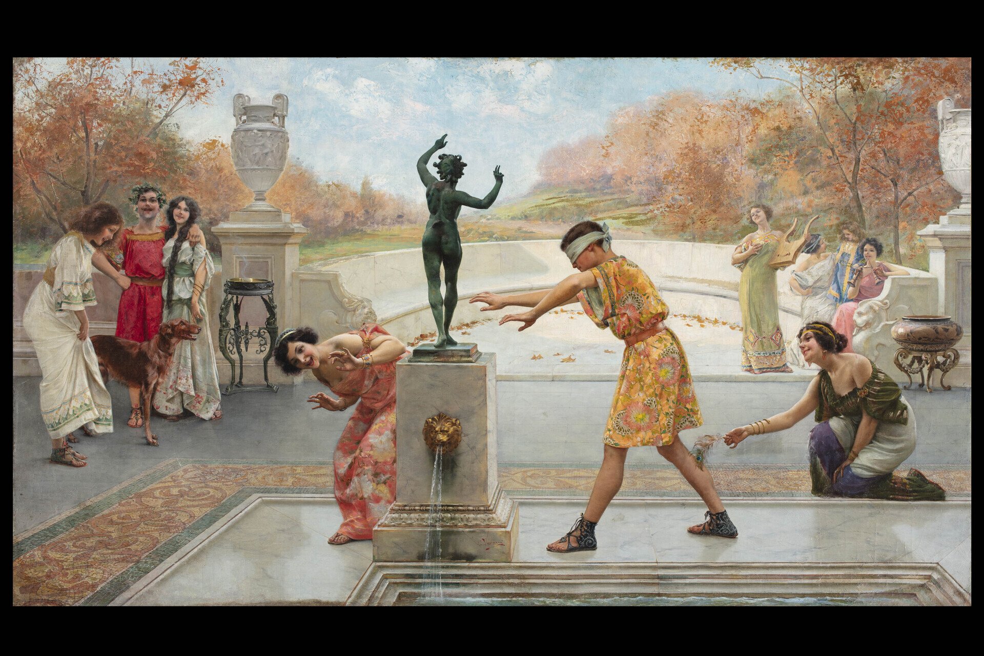 Phidias - Quadro dell'artista Cesare Maggi firmato