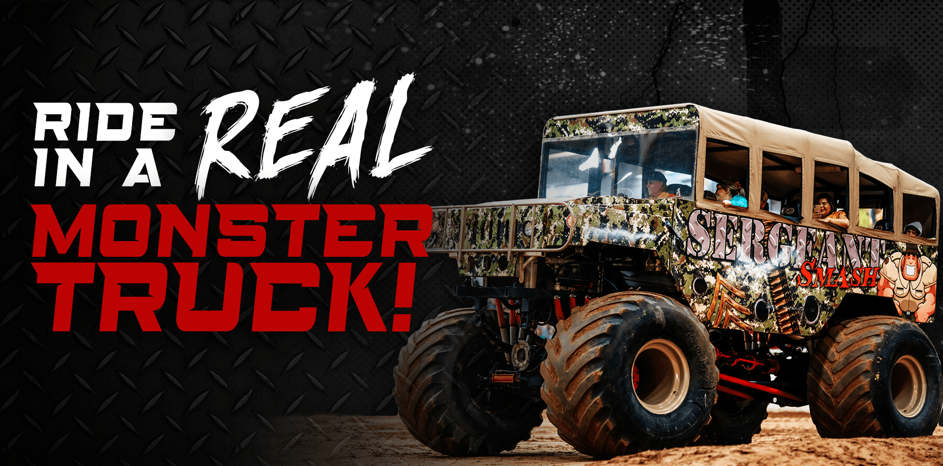Ride in a Monster Truck | Monster Truck Wars