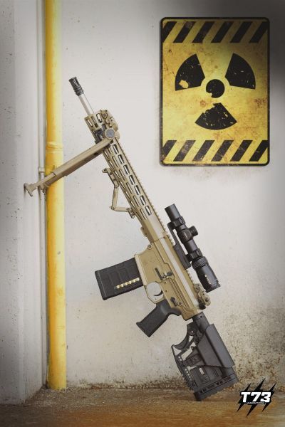 Polavtomatska puška T73-AR 10-Mod. TAC. 308-Billet